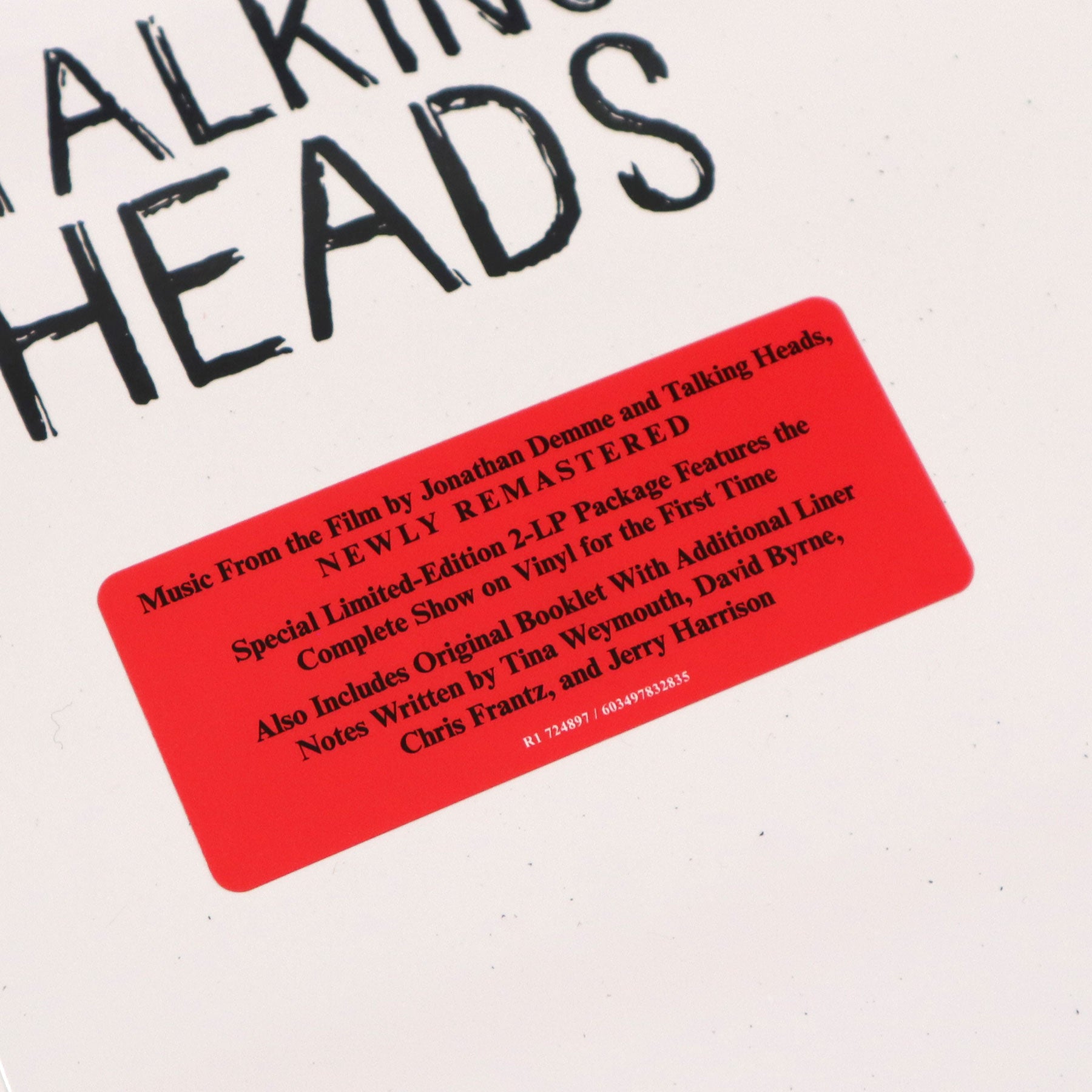 Talking Heads: Stop Making Sense - Deluxe Edition Vinyl 2LP ...