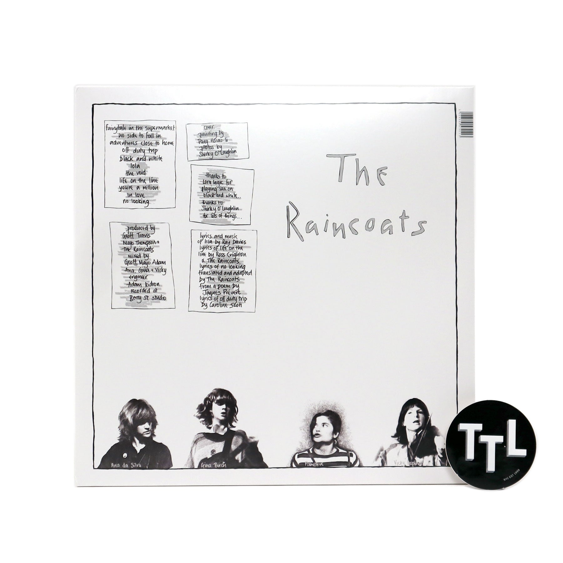 The Raincoats: The Raincoats (Silver Colored Vinyl) Vinyl LP ...