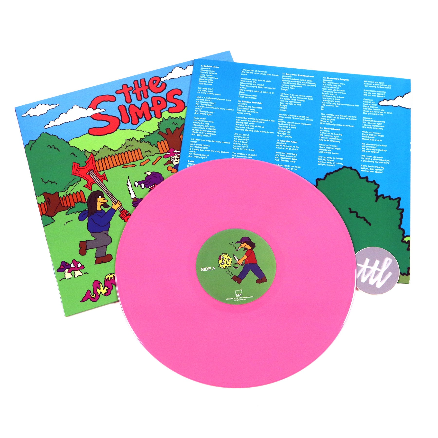 The Simps: Siblings (180g, Colored Vinyl) Vinyl LP — TurntableLab.com