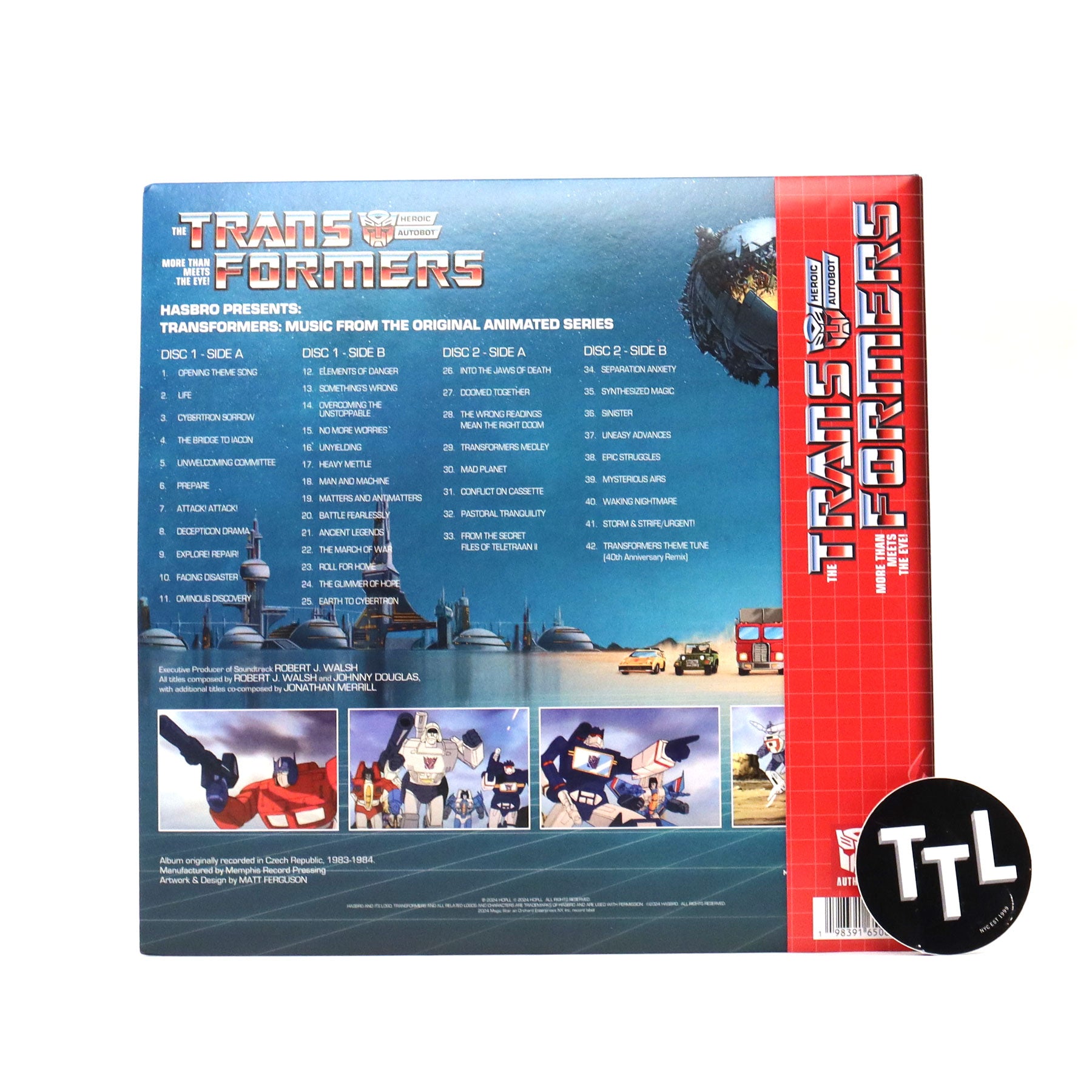 Transformers: Hasbro Presents - Music From The Original Animated Serie ...