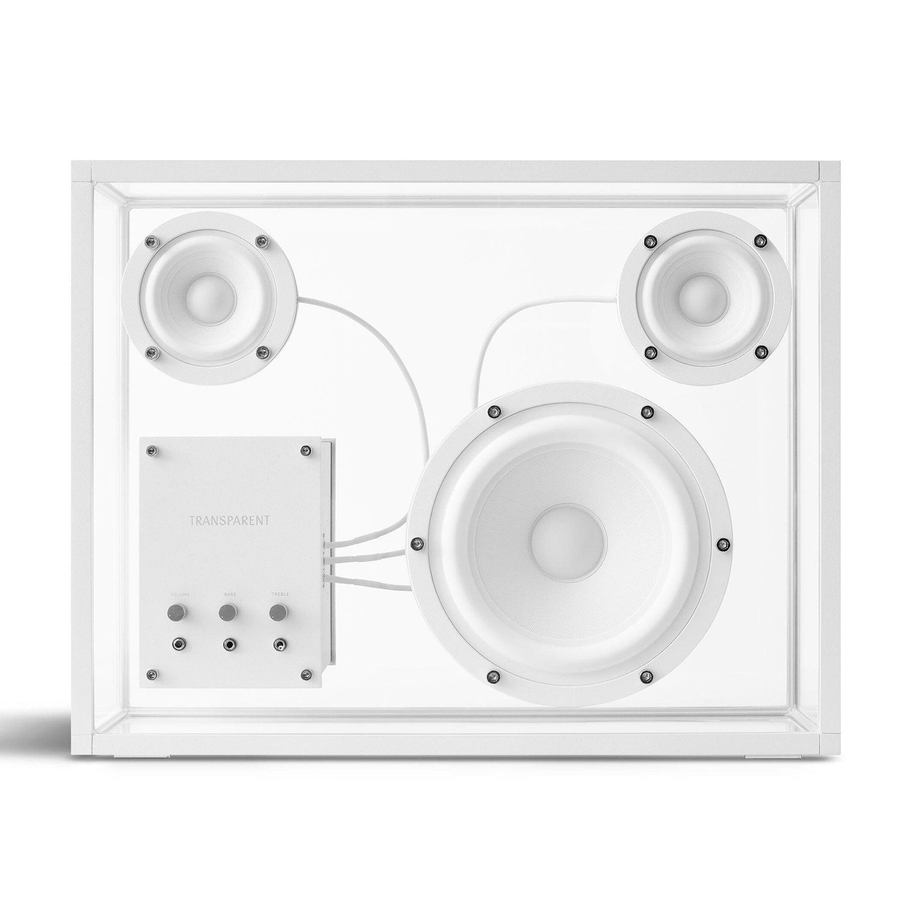 Transparent: Transparent Speaker - White (TS-W) — TurntableLab.com
