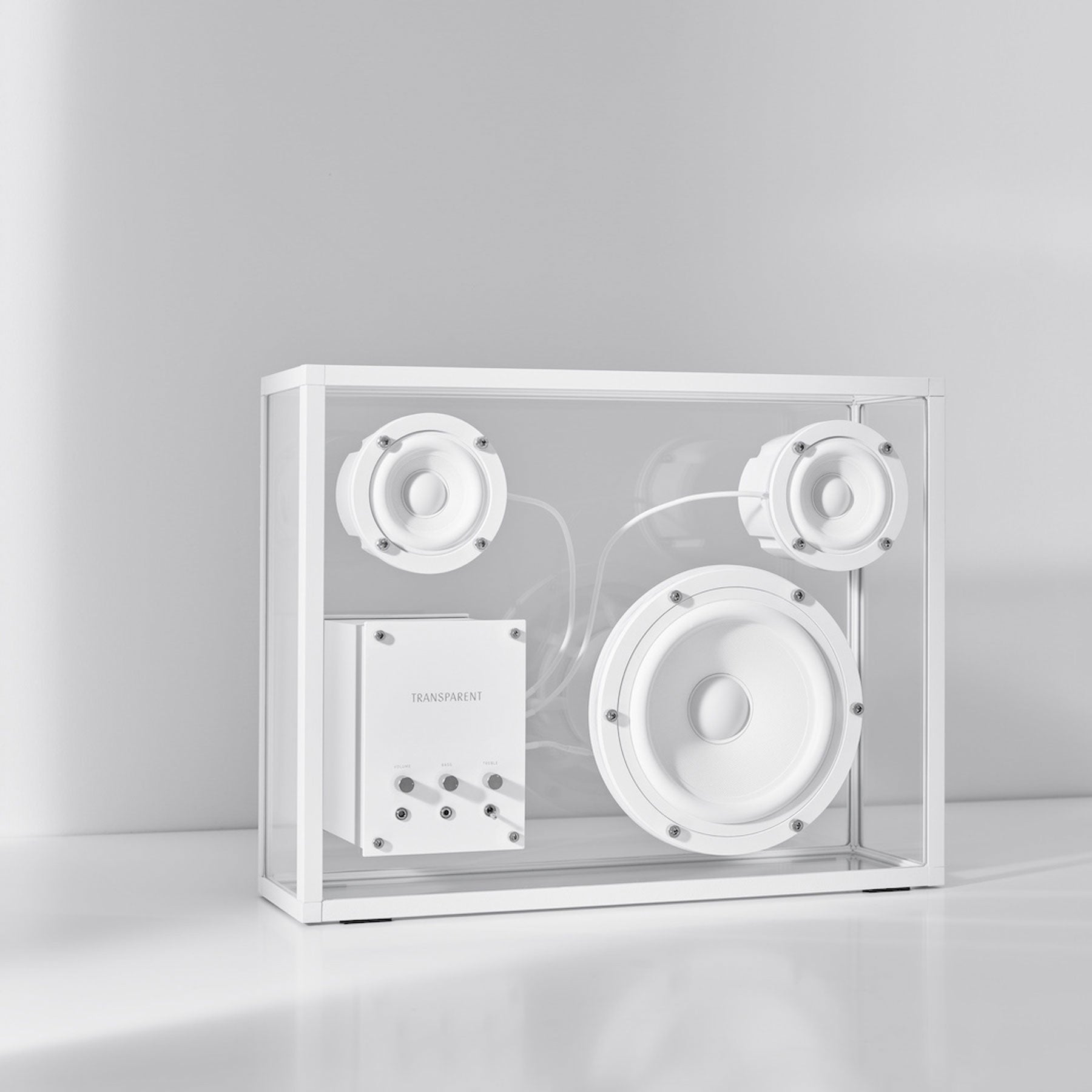 Transparent: Transparent Speaker - White (TS-W) — TurntableLab.com