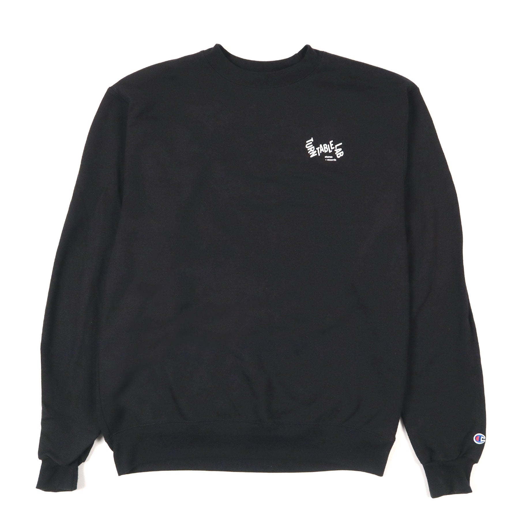 Turntable Lab: Stereo + Records 02 Crewneck Sweatshirt — TurntableLab.com
