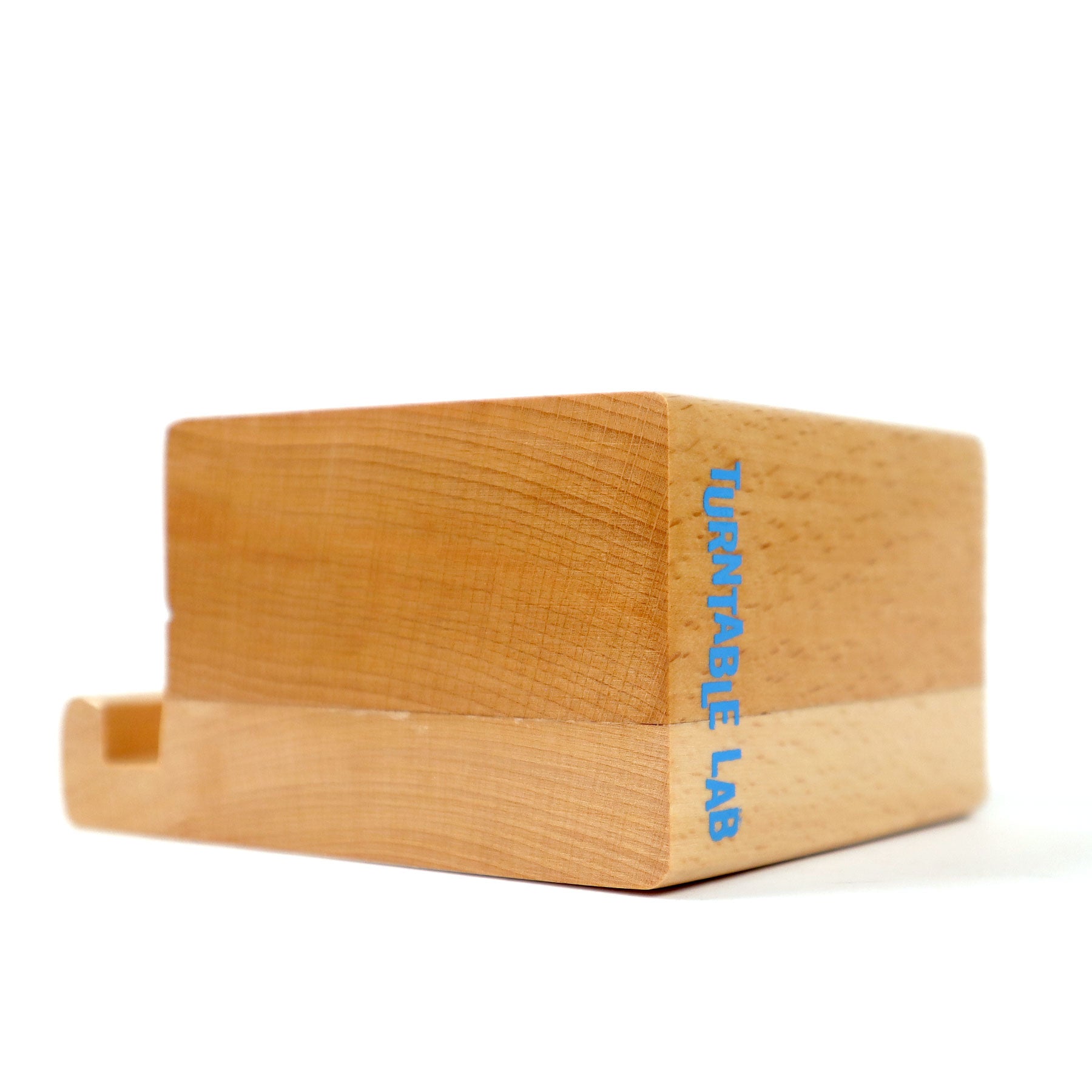 Turntable Lab: Wood Block Record Display - Natural Wood — TurntableLab.com