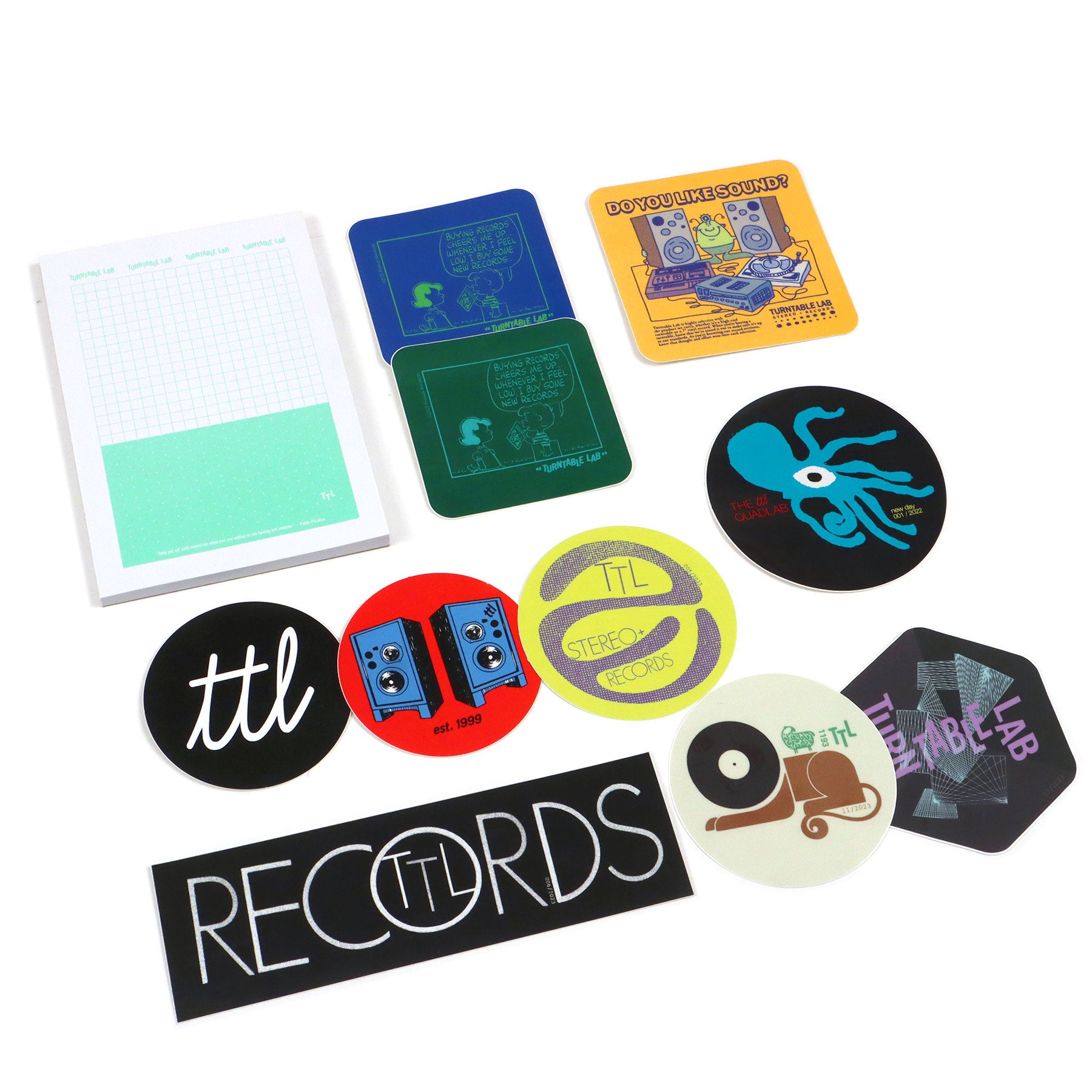 Turntable Lab: Sticker Pack — TurntableLab.com