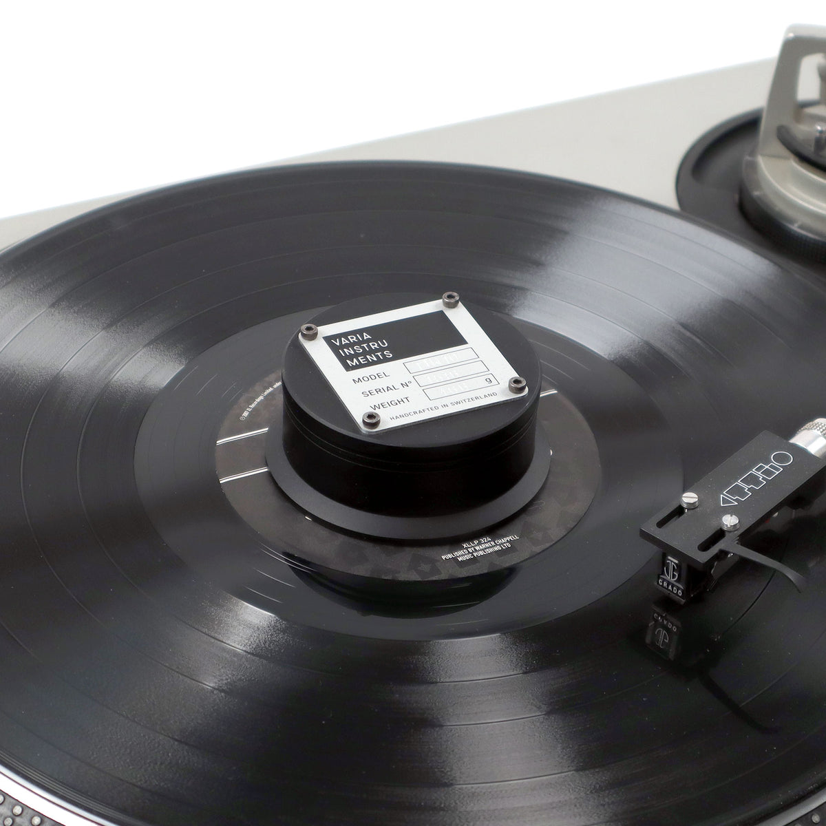 Varia Instruments: TTW10 Turntable Weight for 12" + 7" Records ...