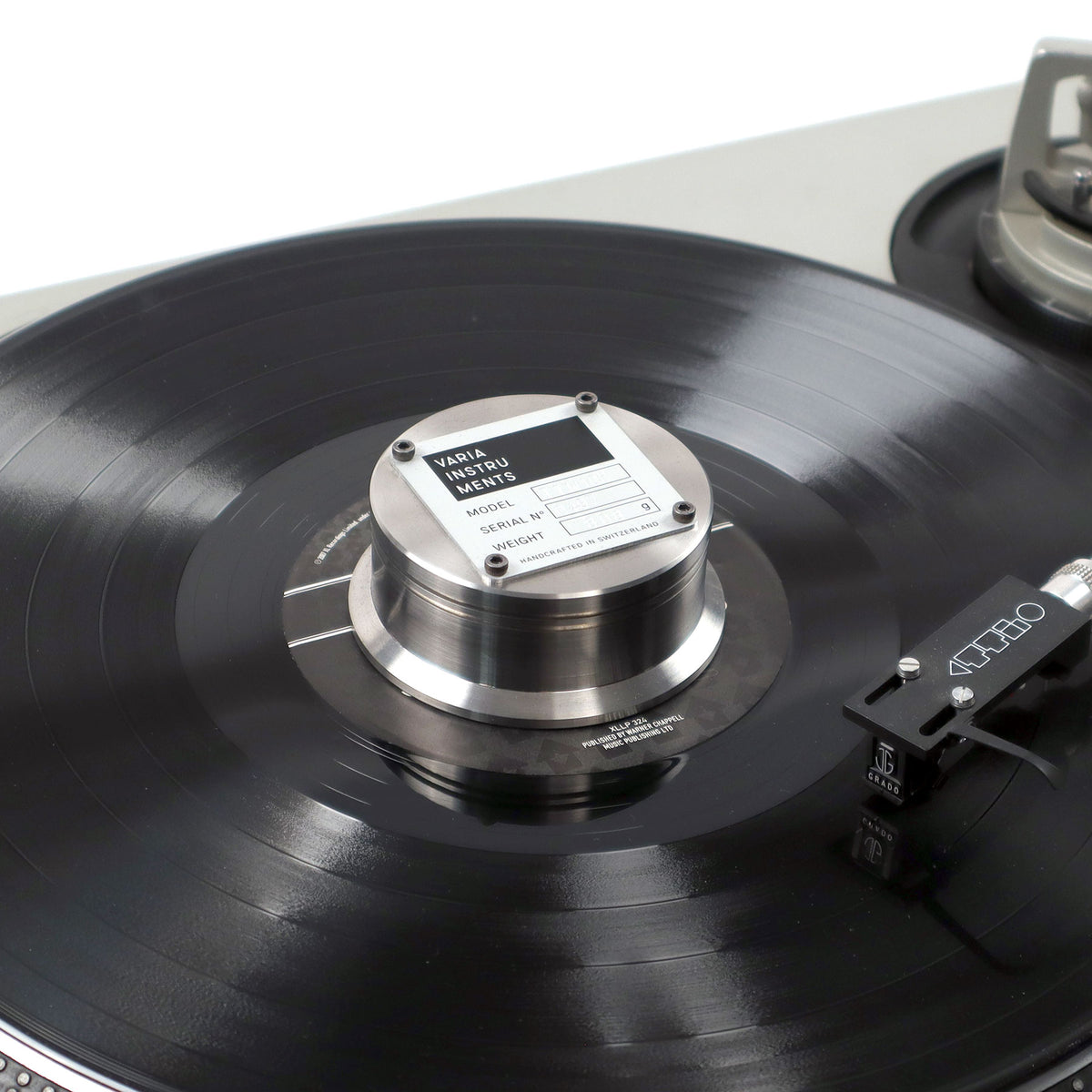 Varia Instruments: TTW10H Turntable Weight for 12" + 7" Records - Heav ...