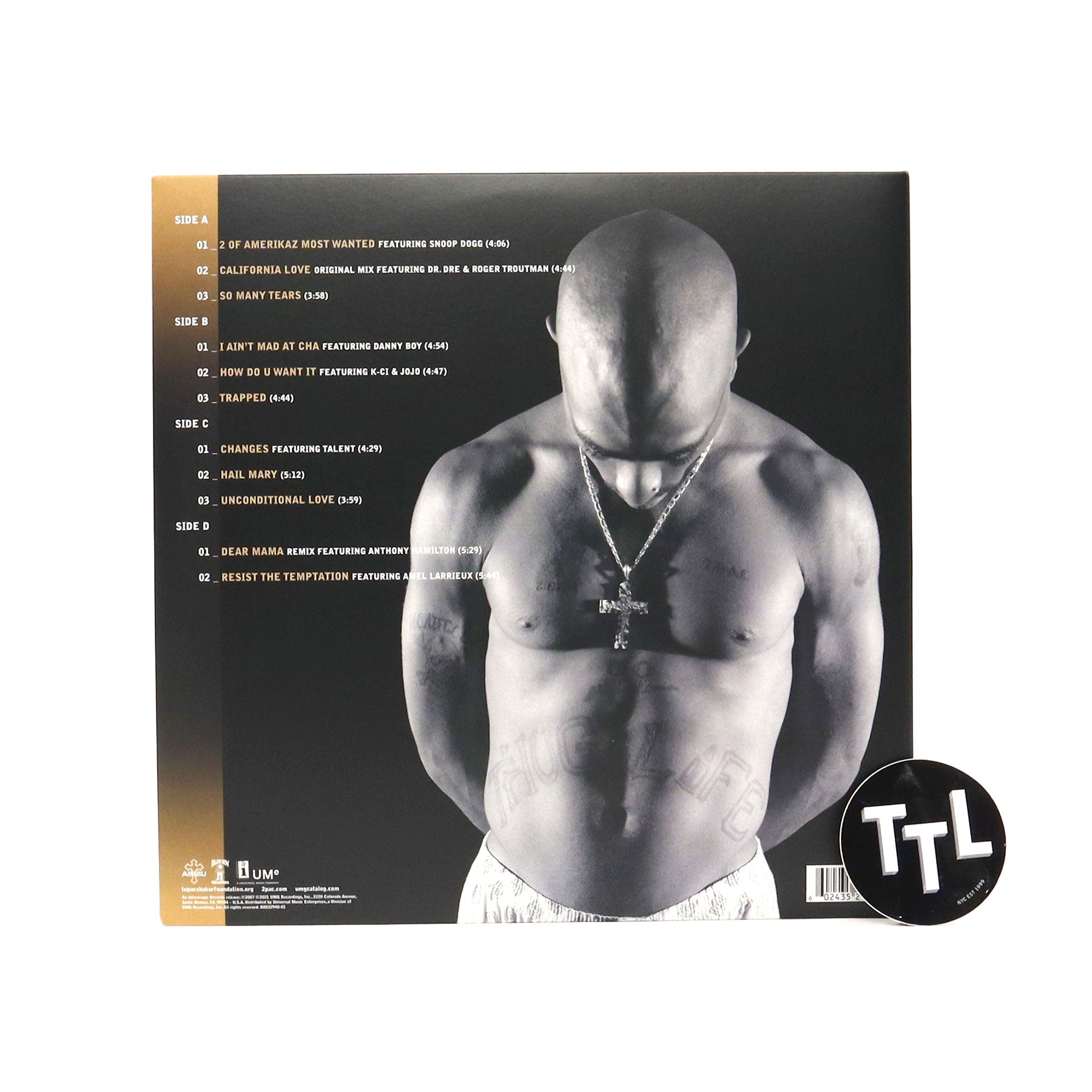 2Pac: The Best Of 2Pac - Part 1: Thug Vinyl 2LP — TurntableLab.com