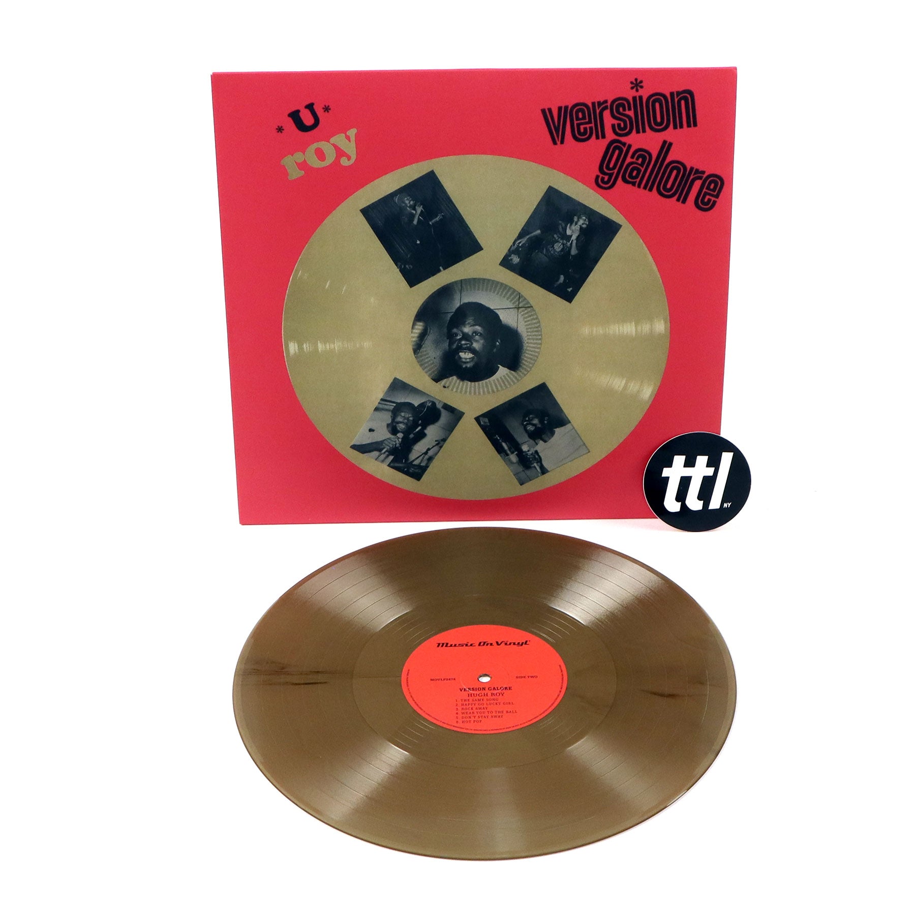 U-Roy: Version Galore (180g, Gold Colored Vinyl) Vinyl LP ...