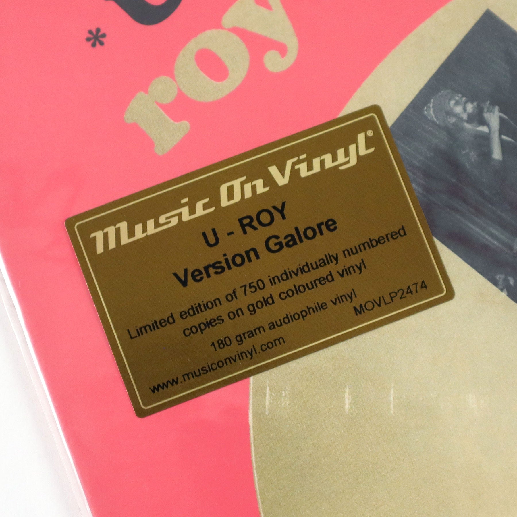 U-Roy: Version Galore (180g, Gold Colored Vinyl) Vinyl LP ...