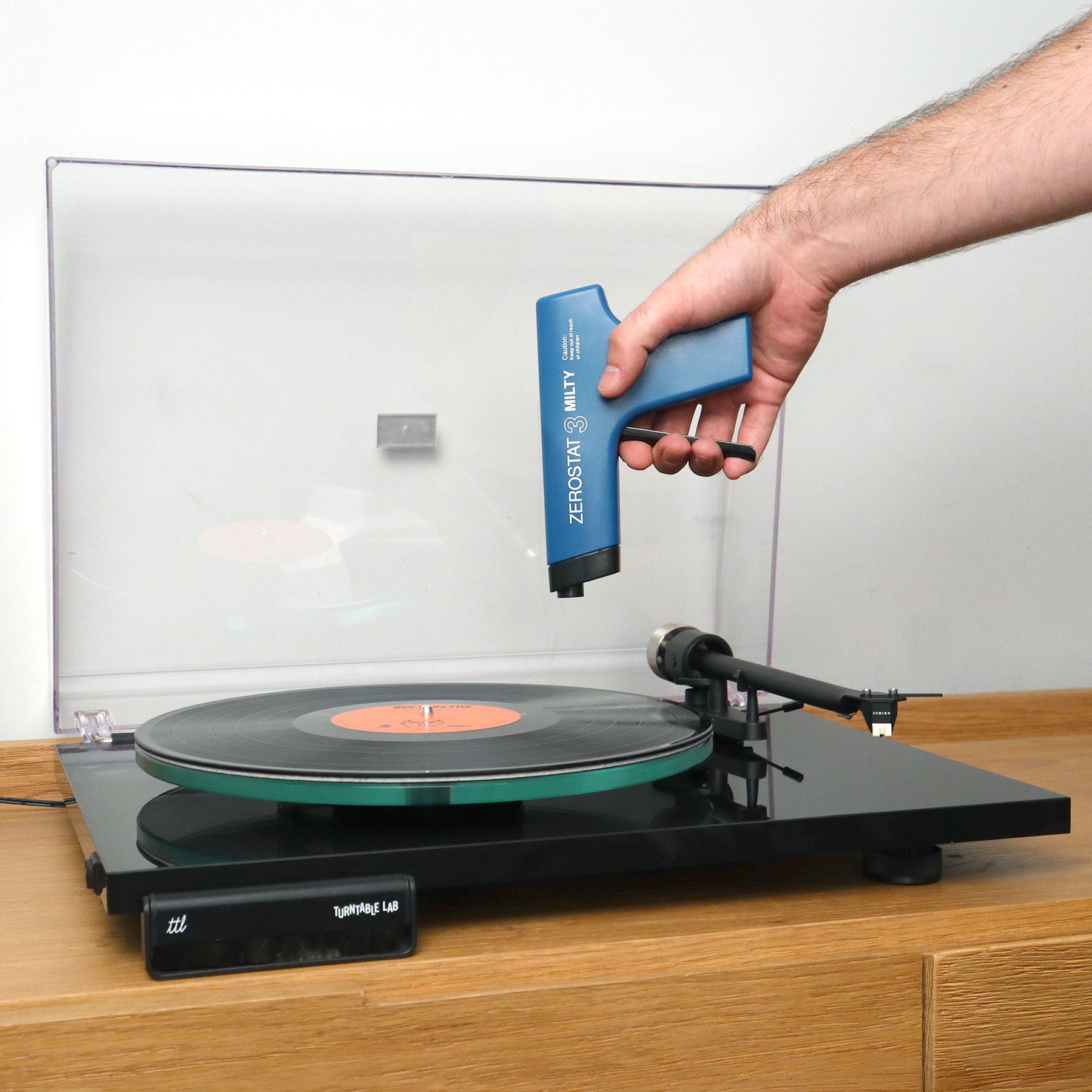 Milty: Zerostat 3 Anti-Static Gun for Vinyl Cleaning — TurntableLab.com