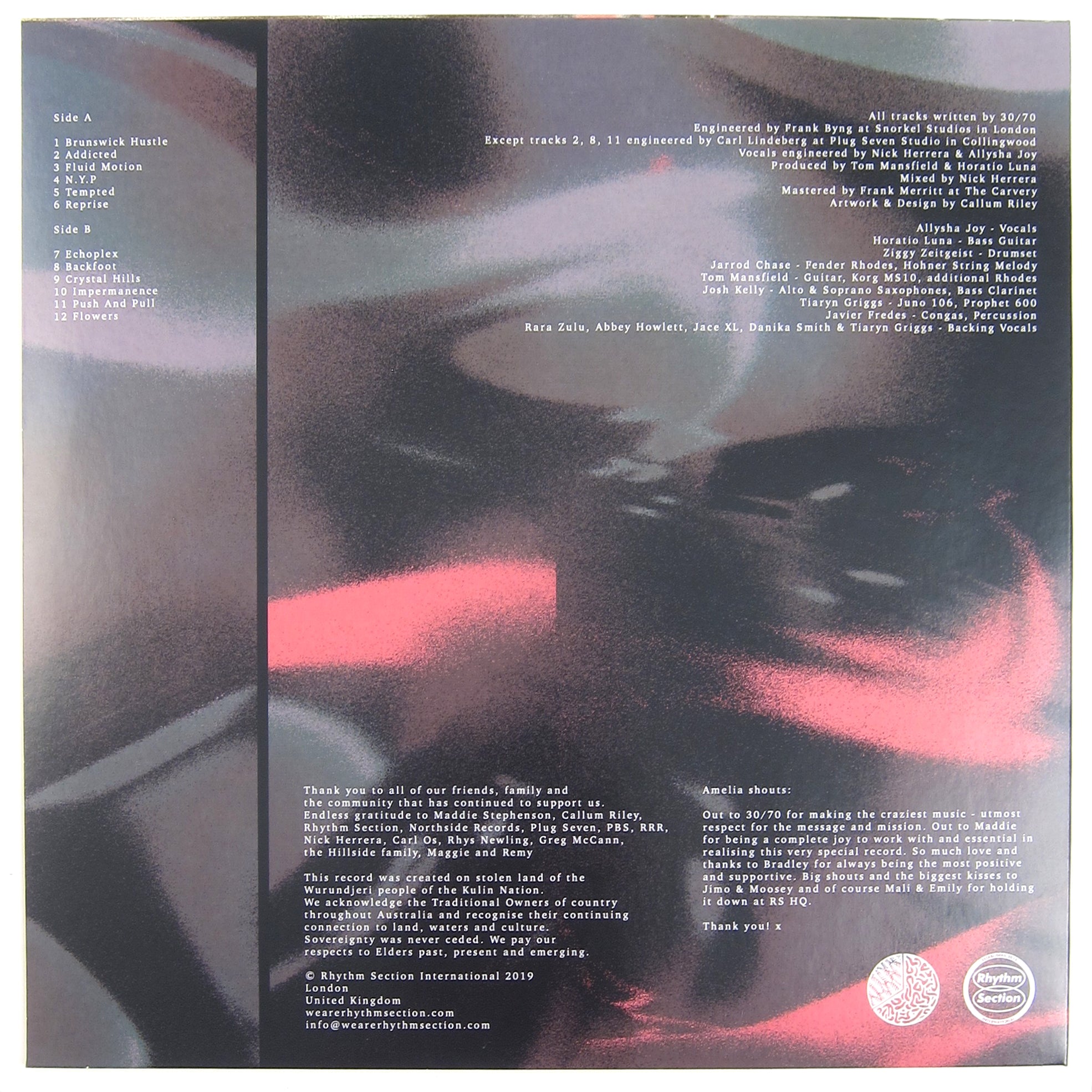 30/70: Fluid Motion Vinyl LP — TurntableLab.com