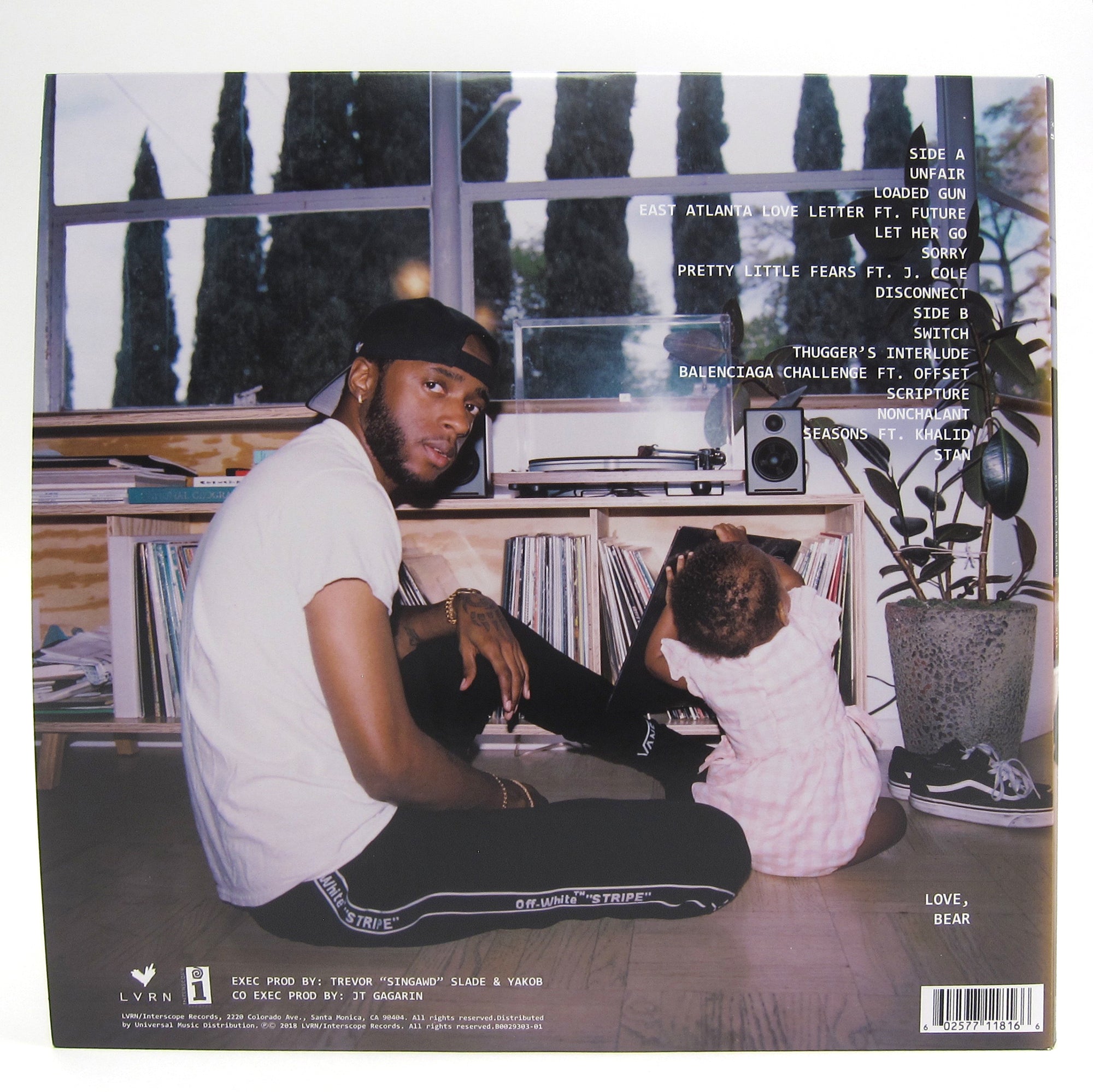 6lack: East Atlanta Love Letter Vinyl LP — TurntableLab.com