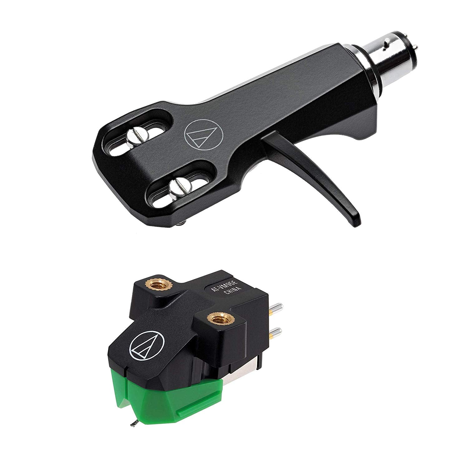 Audio-Technica: AT-VM95E/H Mounted Cartridge & Headshell Combo ...