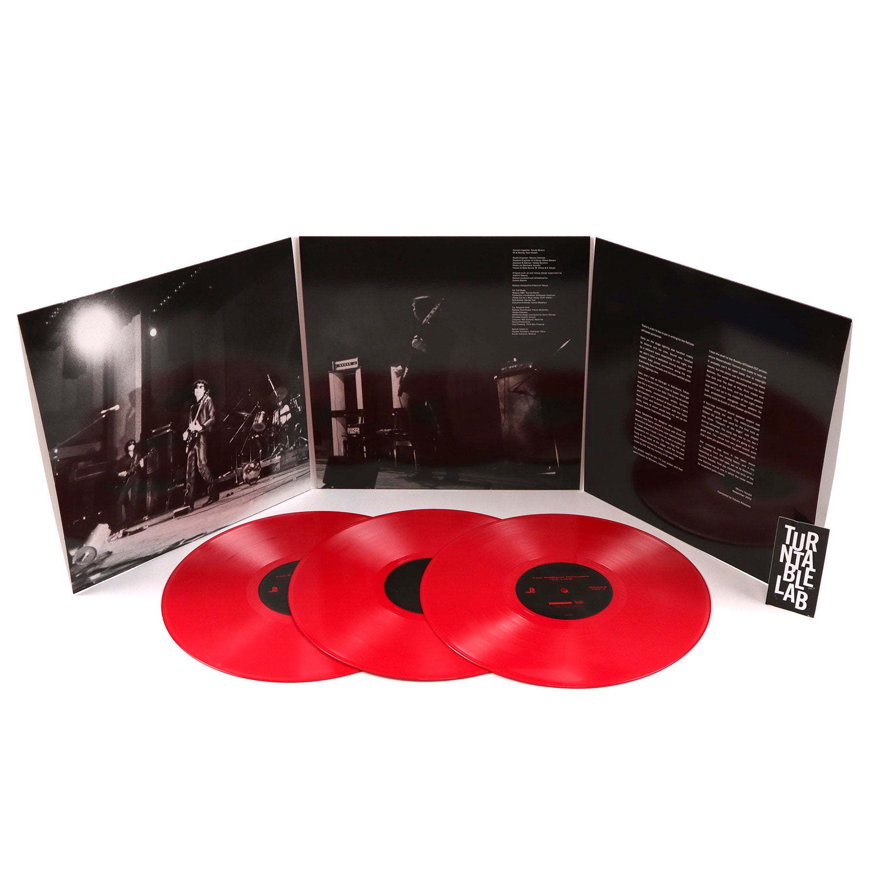 Les Rallizes Denudes: ‘77 Live (Colored Vinyl) Vinyl 3LP — TurntableLab.com