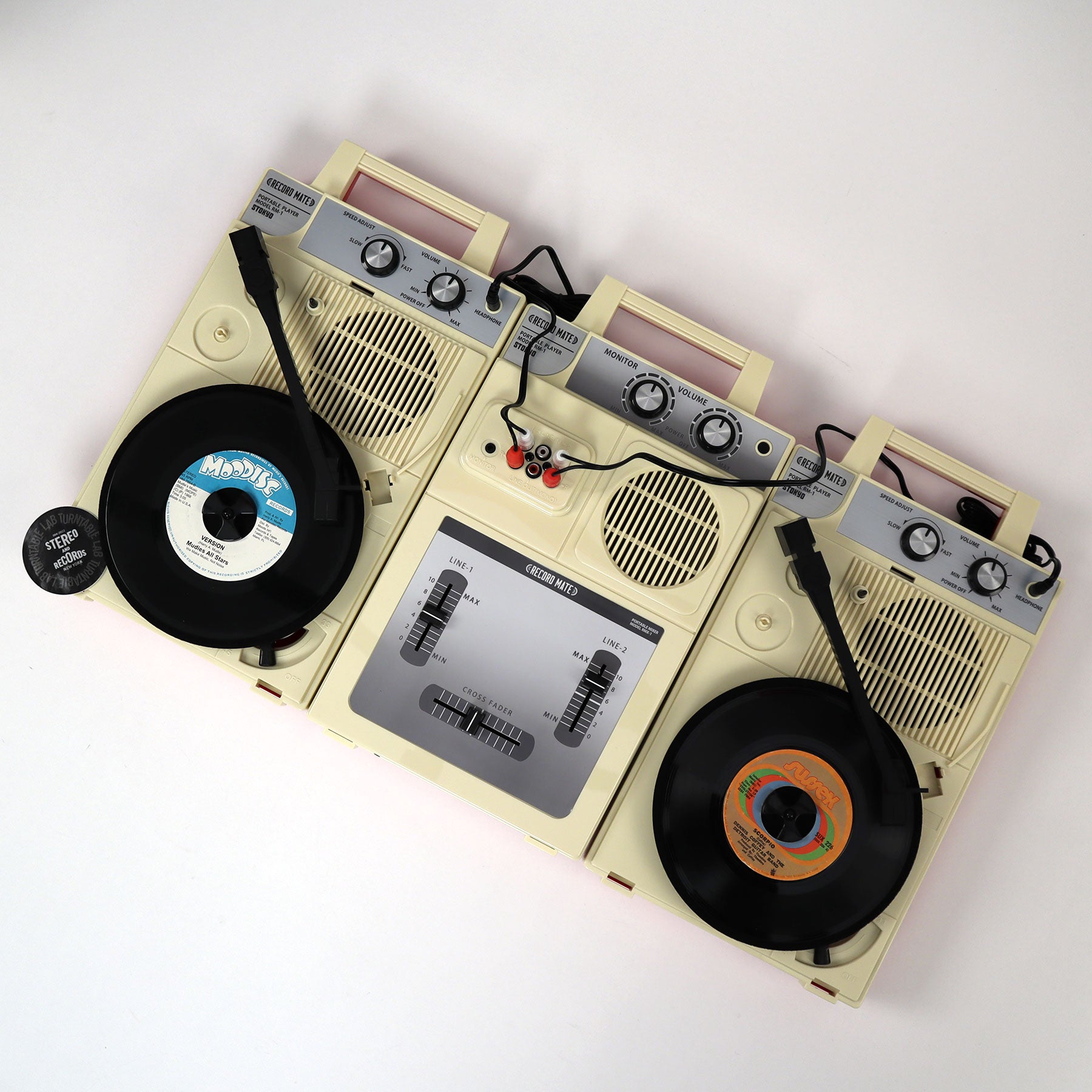 Stokyo: Complete Portable DJ Set (2x RM-1 Turntables, 1x RMX-1 Mixer ...