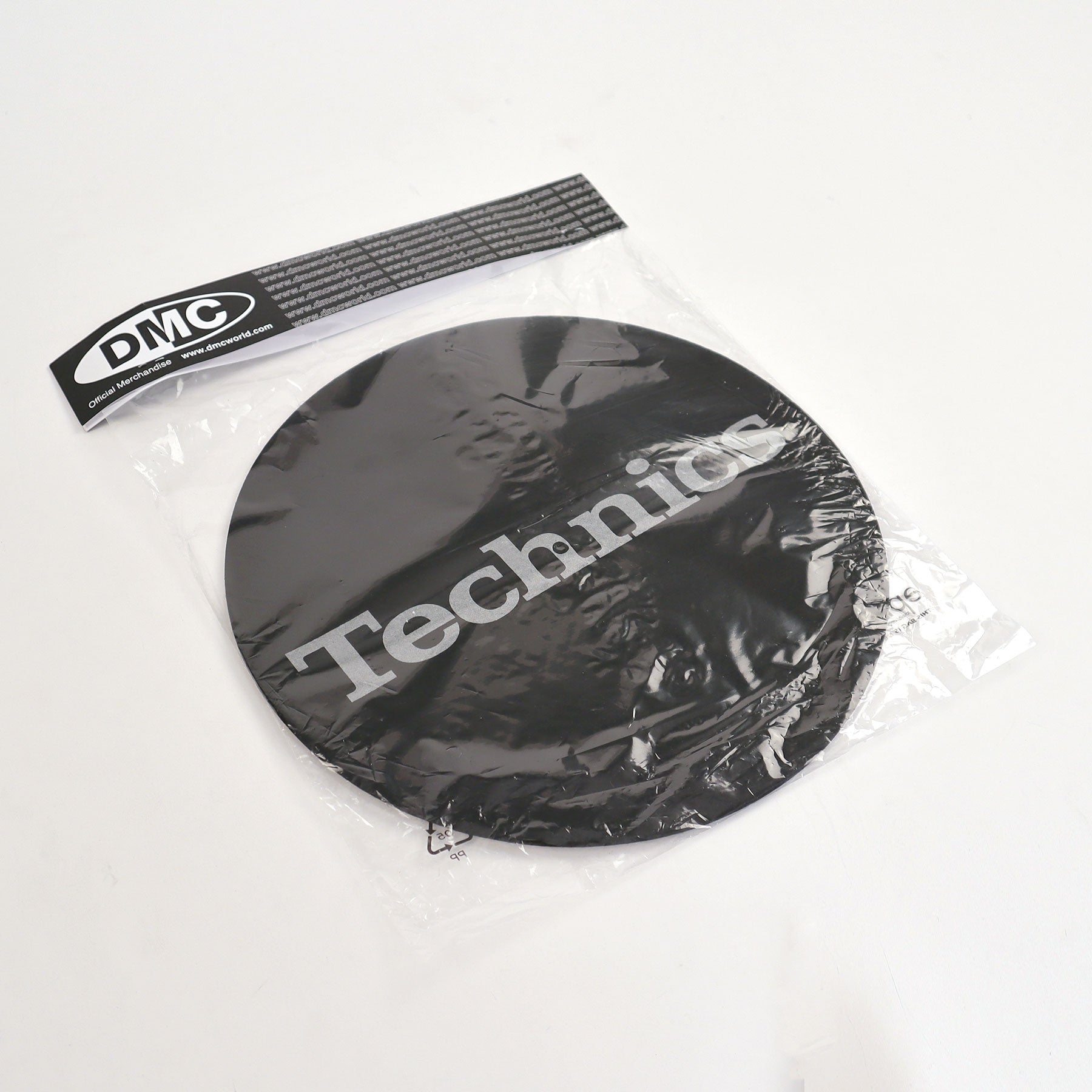 Technics: Classic Logo Slipmats - Metallic Silver / Pair — TurntableLab.com