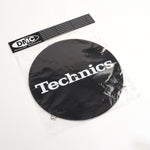 Technics: Official Classic Slipmats - Black/White / Pair — TurntableLab.com