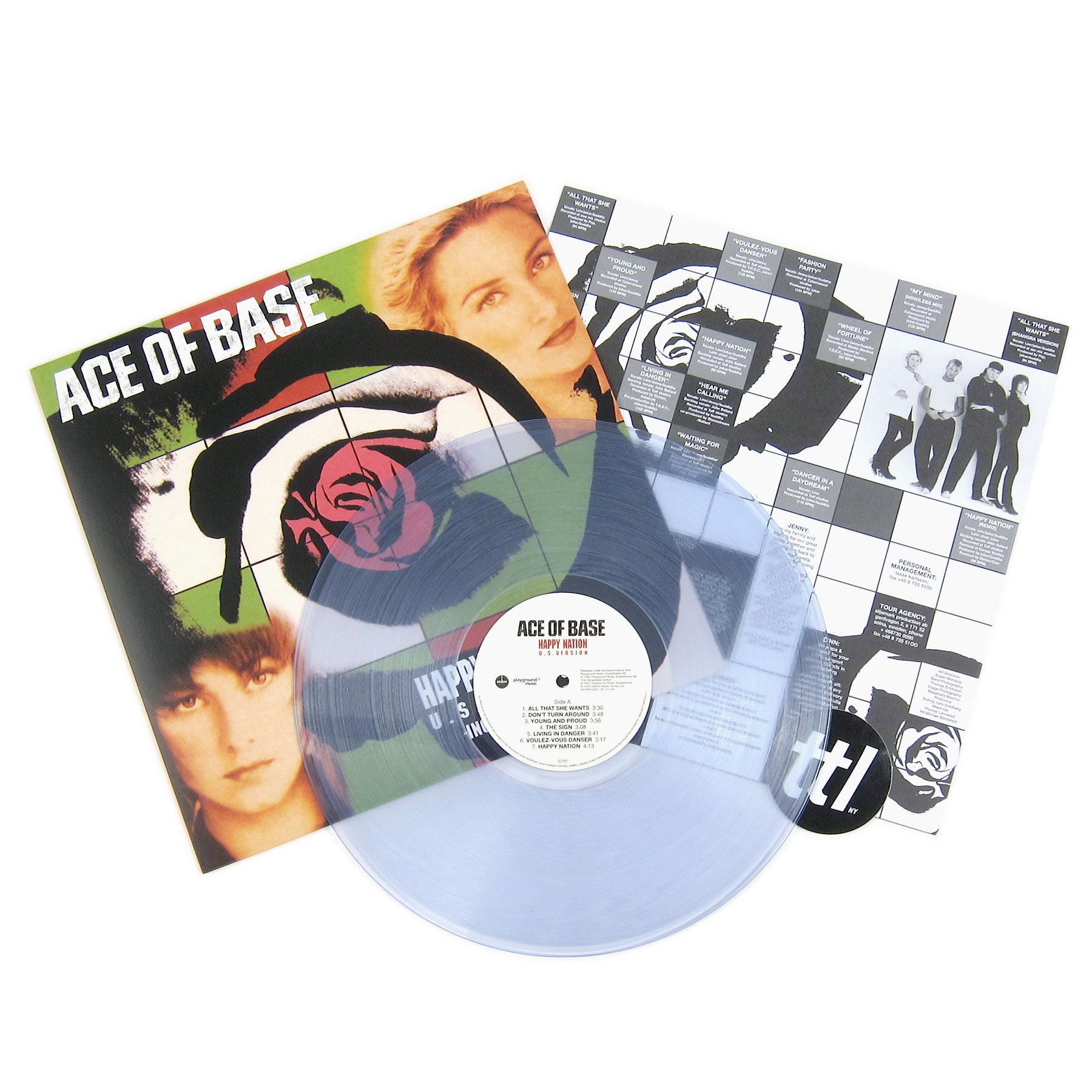 Ace Of Base Happy Nation Colored Vinyl Vinyl Lp —