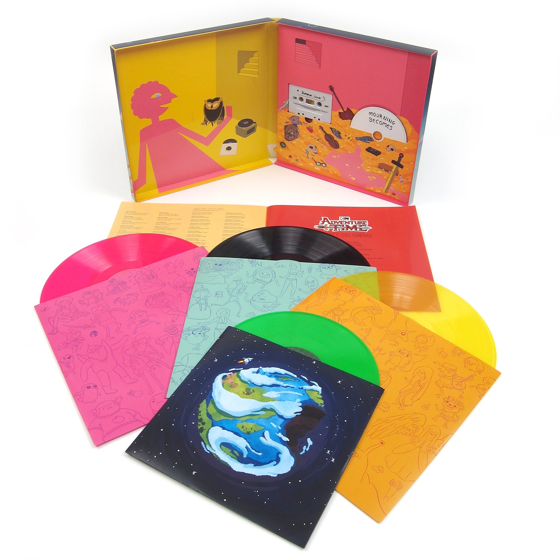 Adventure Time: The Complete Series Soundtrack (Colored Vinyl) Vinyl 4 ...