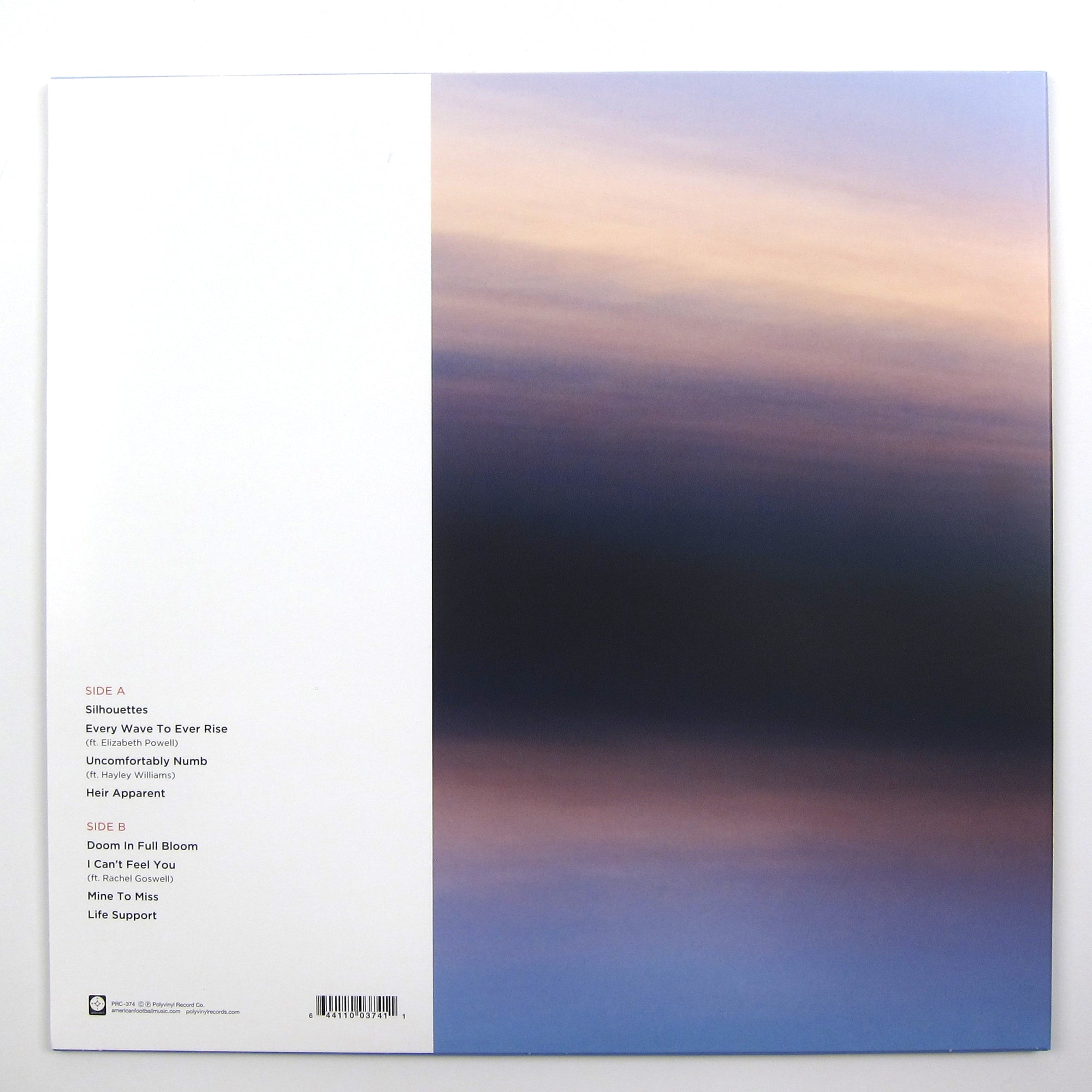 American Football: American Football (LP3) (180g, Colored Vinyl) Vinyl ...