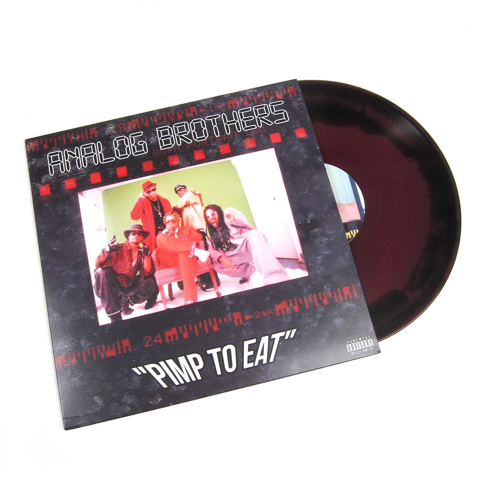 Analog Brothers: Pimp To Eat (Kool Keith & Ice-T, Colored Vinyl) Vinyl ...