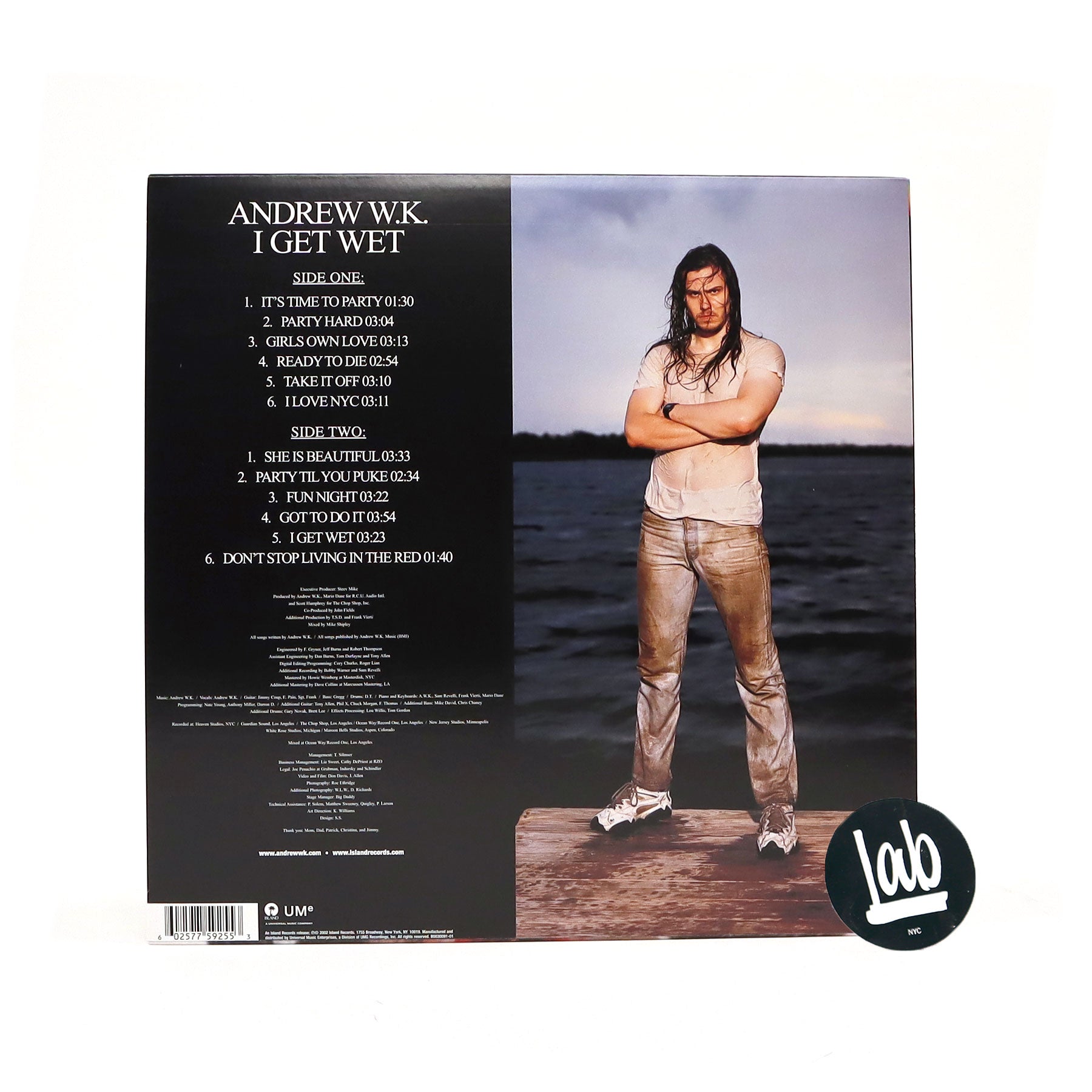 Andrew W.K.: I Get Wet Vinyl LP — TurntableLab.com