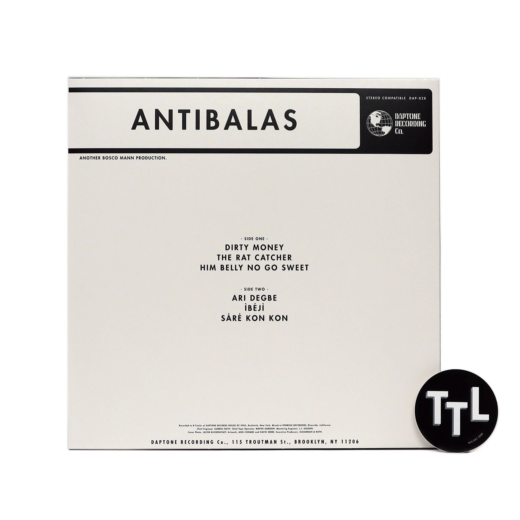 Antibalas: Antibalas (Colored Vinyl) Vinyl LP — TurntableLab.com