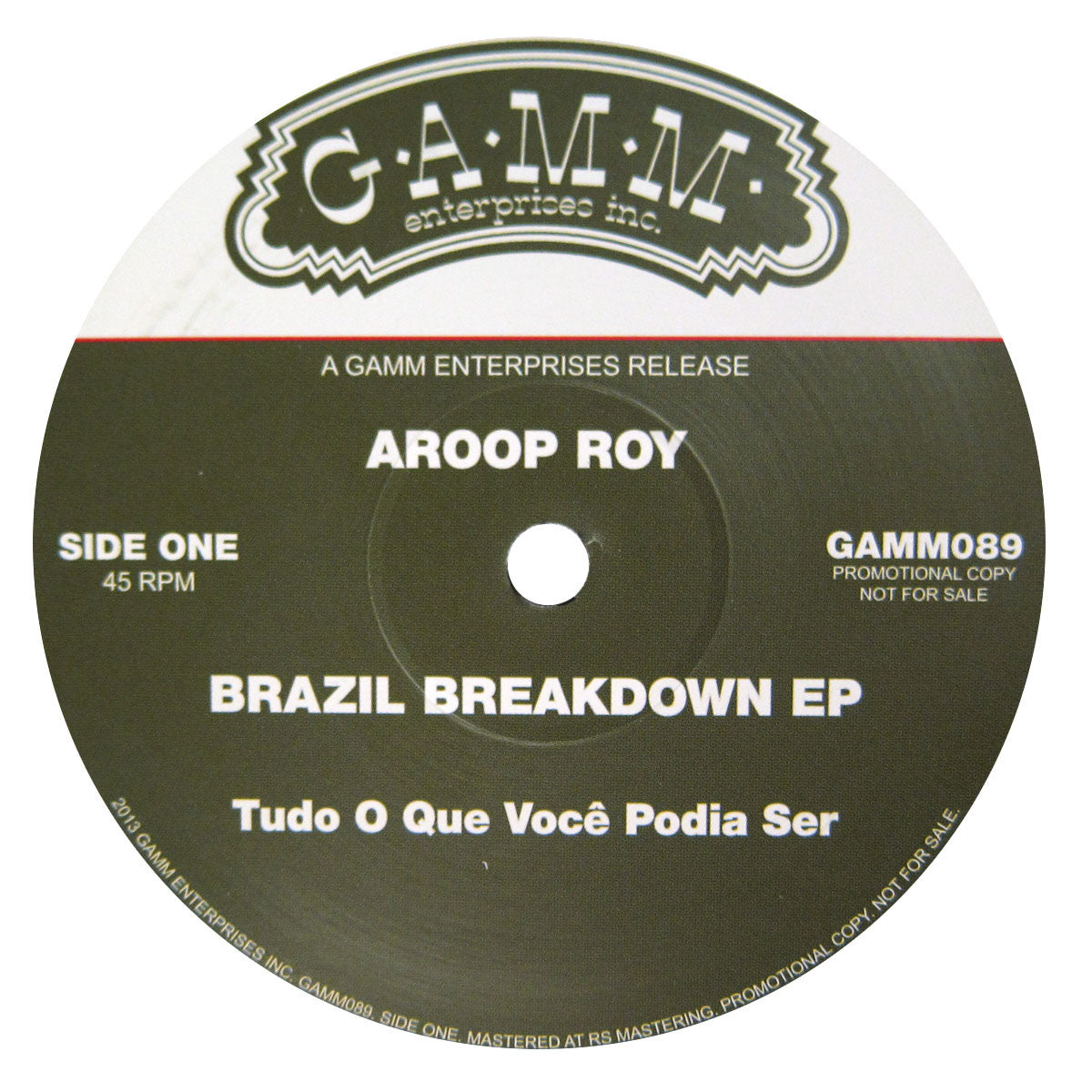 Aroop Roy: Brazil Breakdown (Seu Jorge, Milton Nascimento) 12" — TurntableLab.com
