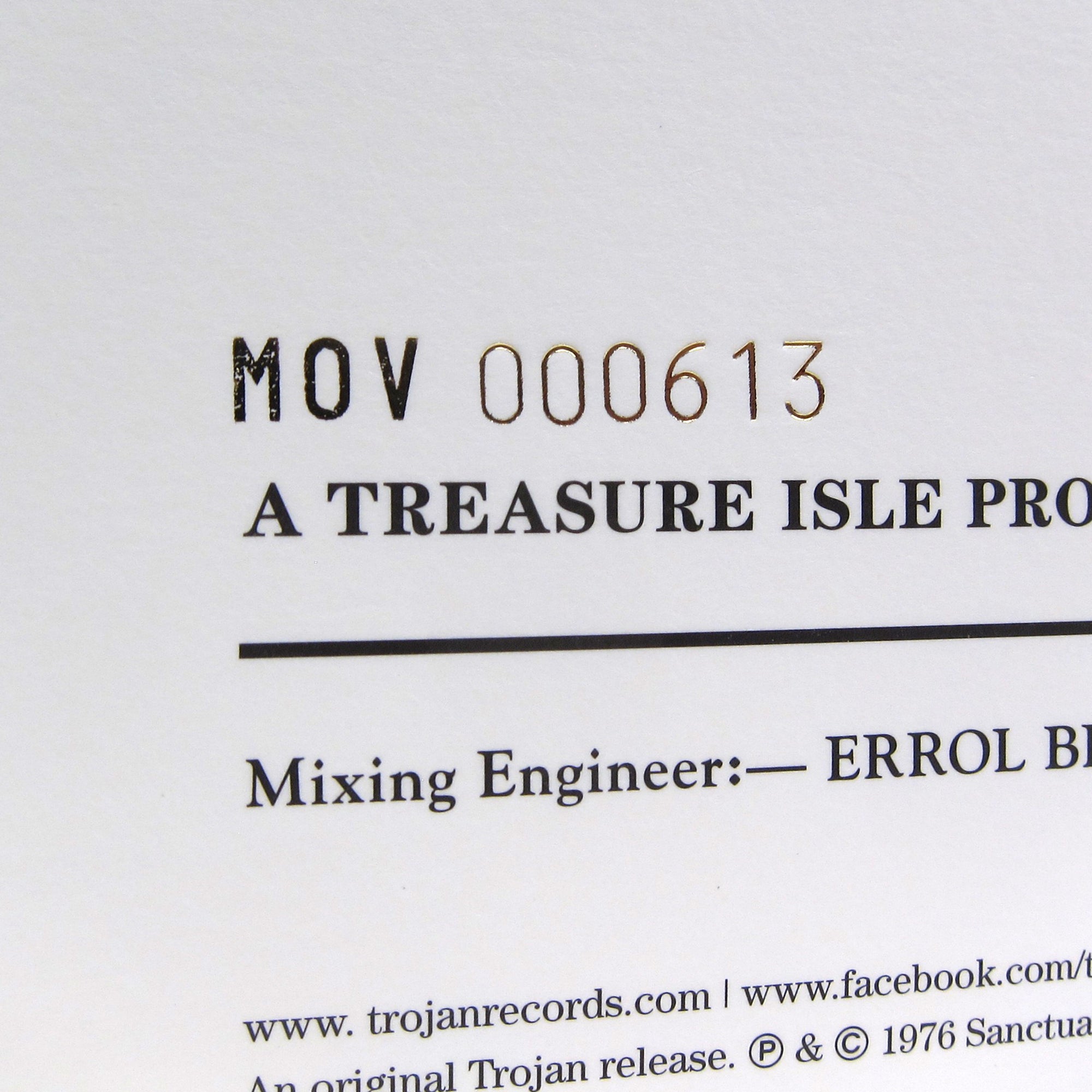 Arthur "Duke" Reid: Treasure Dub Vol.1 (Music On Vinyl 180g, Colored V ...