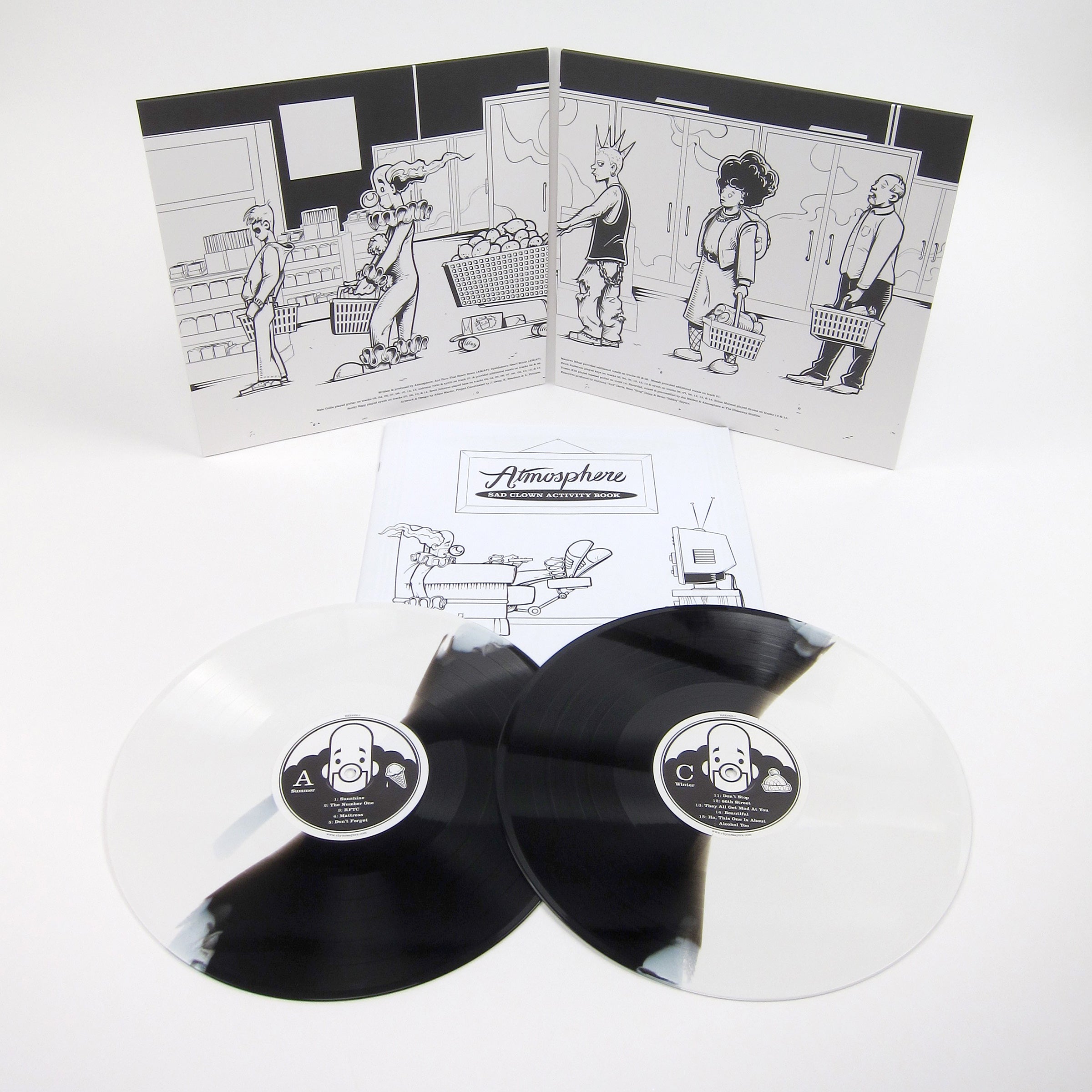 Atmosphere: Sad Clown Bad Year - #9-12 Collection (Black & White Vinyl ...
