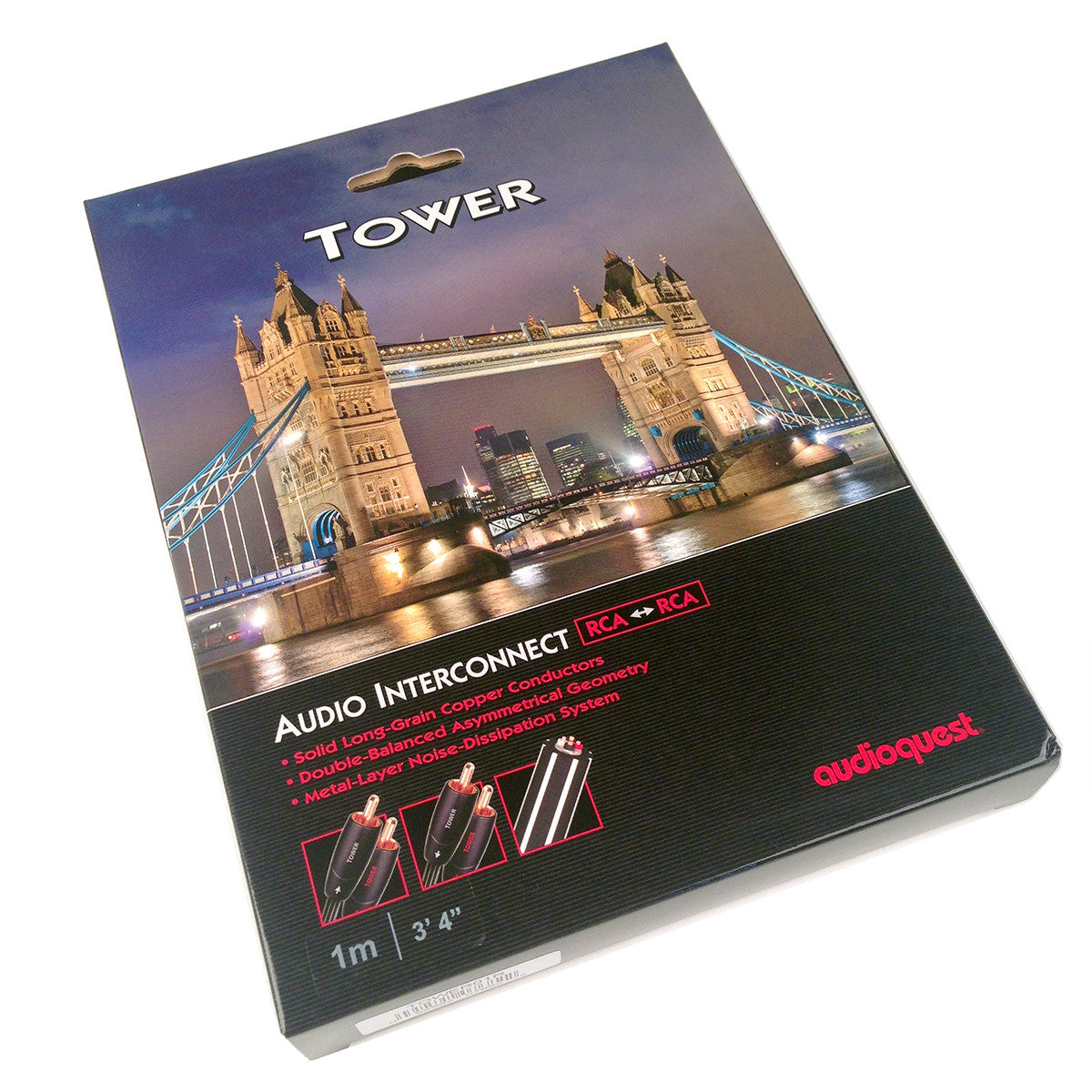 Audioquest: Tower RCA Cable (RCA - RCA) — TurntableLab.com