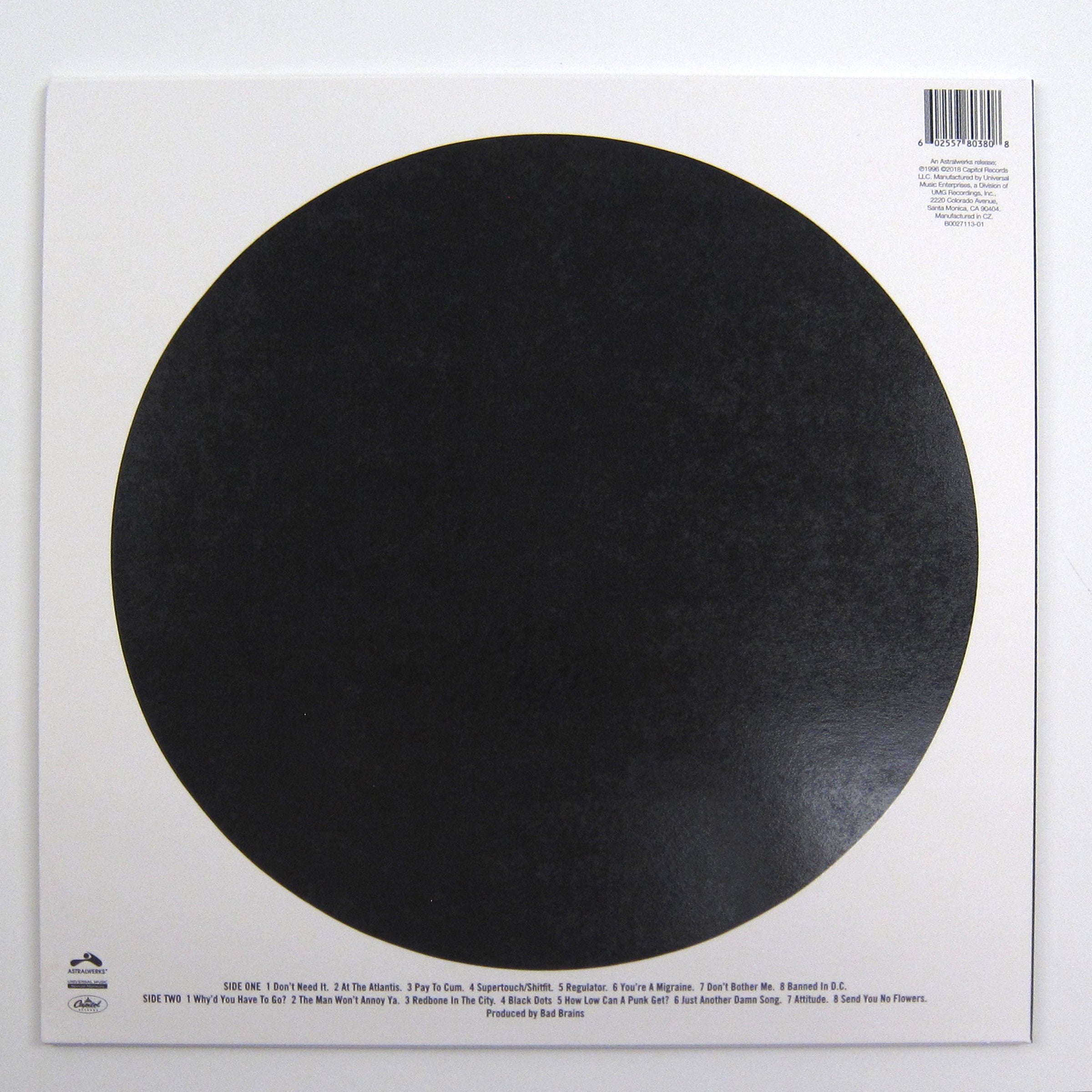 Bad Brains: Black Dots (Colored Vinyl) Vinyl LP — TurntableLab.com