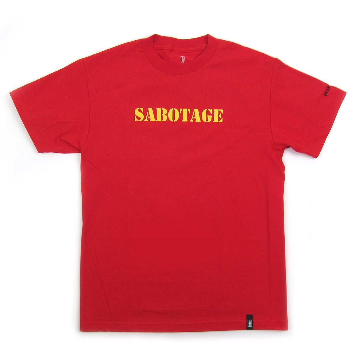 Beastie Boys: Sabotage Shirt By Girl Skateboards / Spike Jonze - Red ...