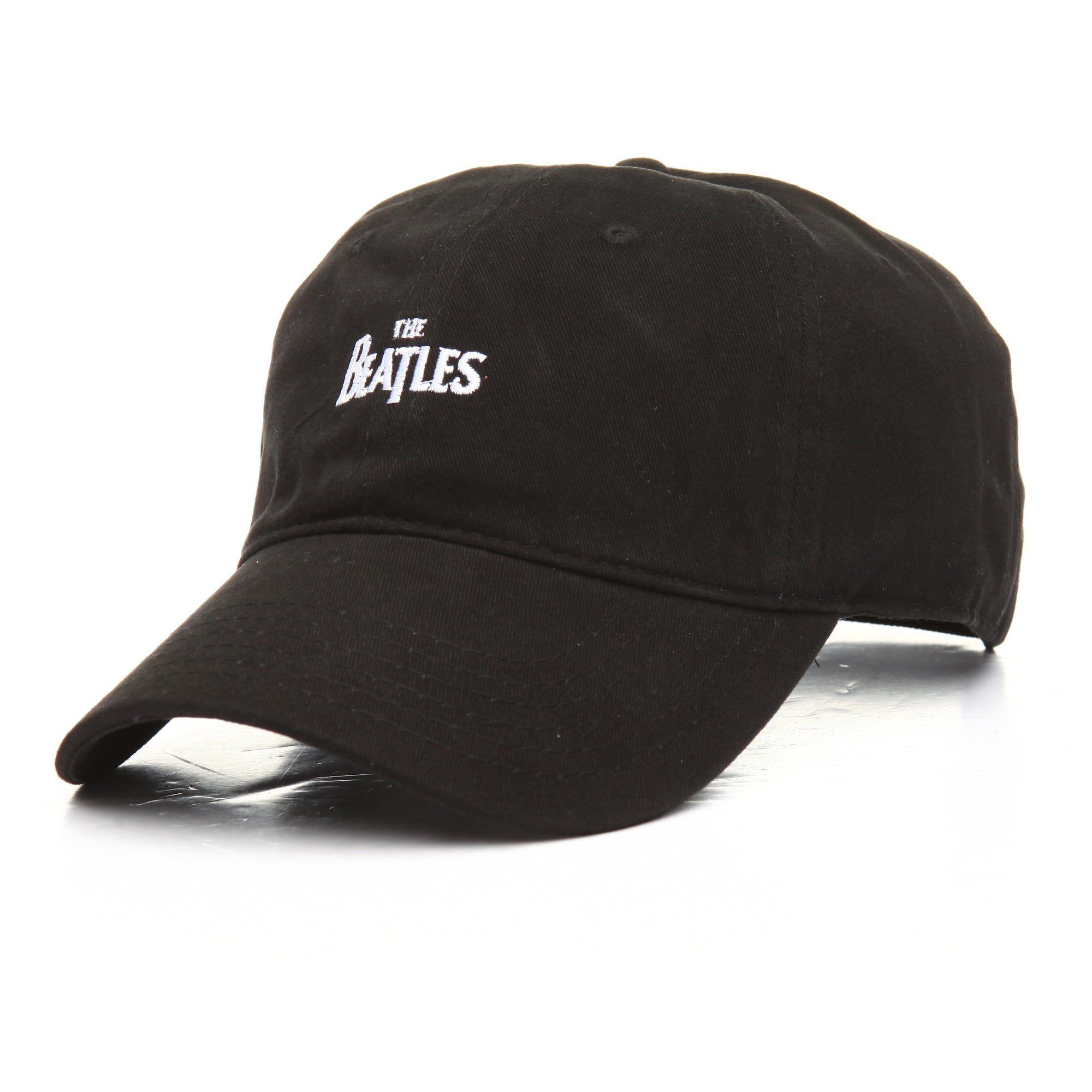 The Beatles: Logo Baseball Cap - Black — TurntableLab.com