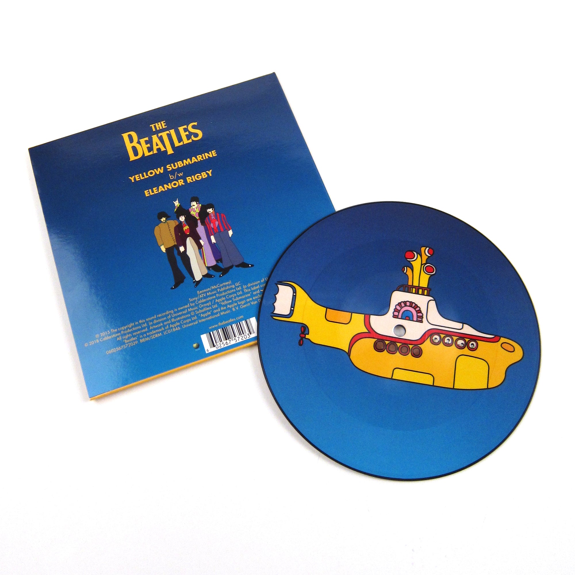 The Beatles: Yellow Submarine (Pic Disc) Vinyl 7" — TurntableLab.com