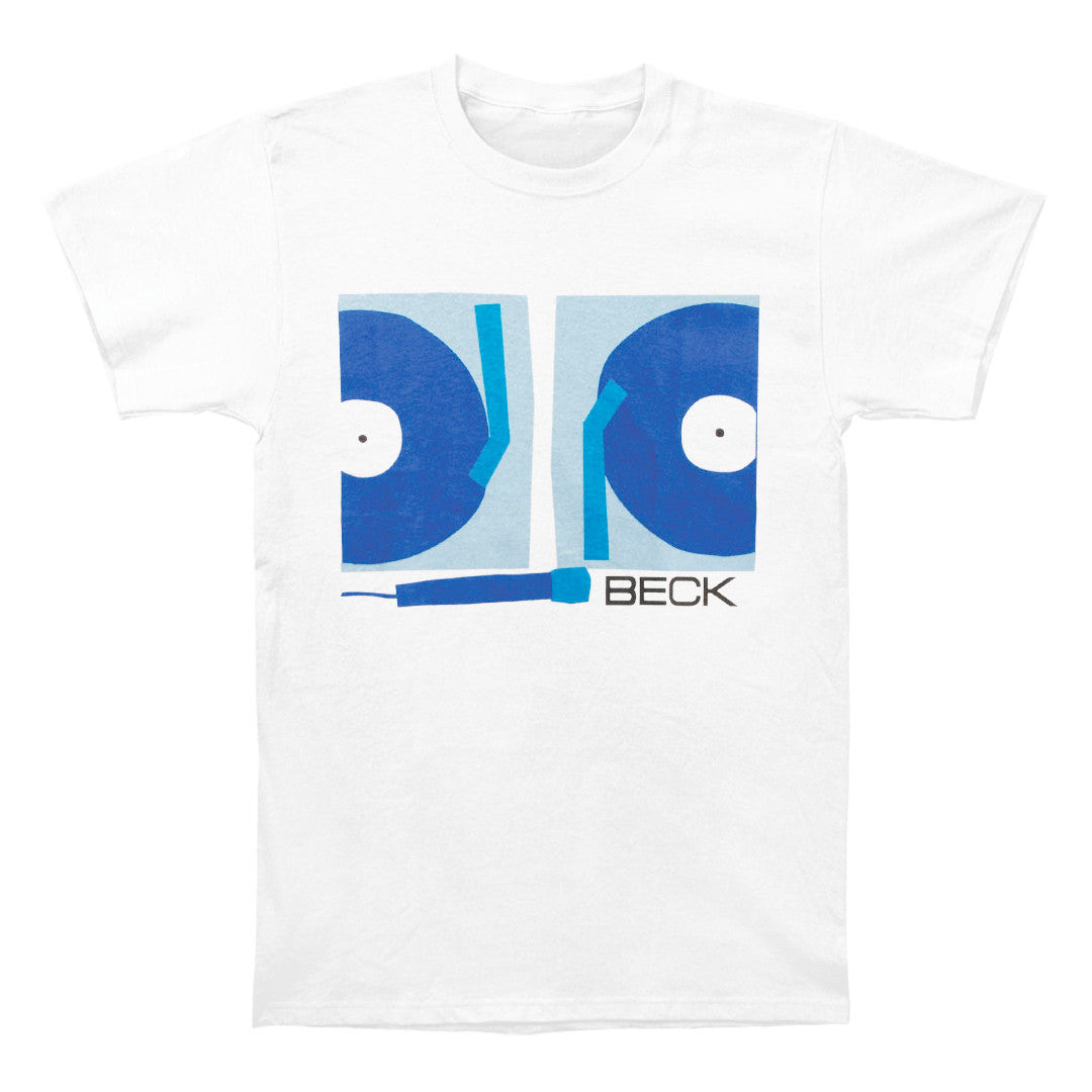 Beck: Turntables Shirt - White — TurntableLab.com