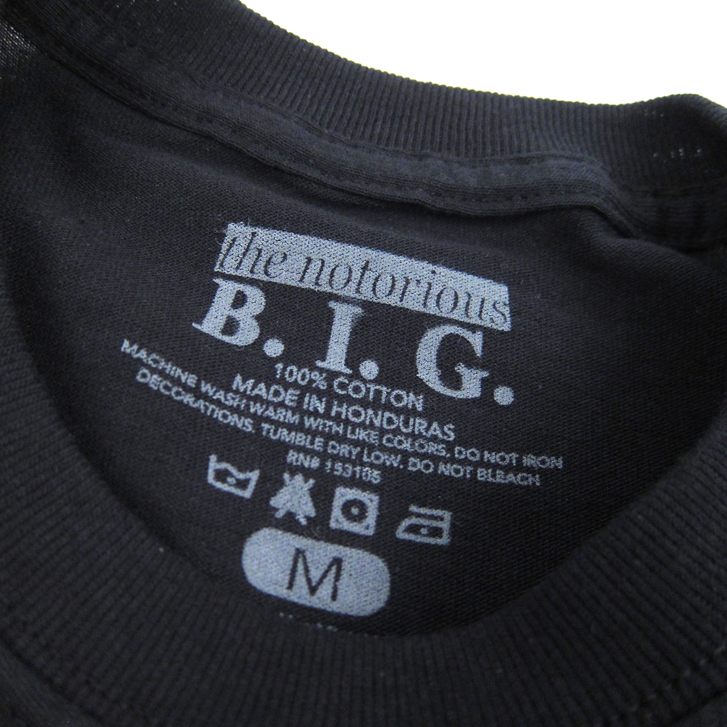 The Notorious B.I.G.: Biggie & Puff Club Shirt - Black — TurntableLab.com