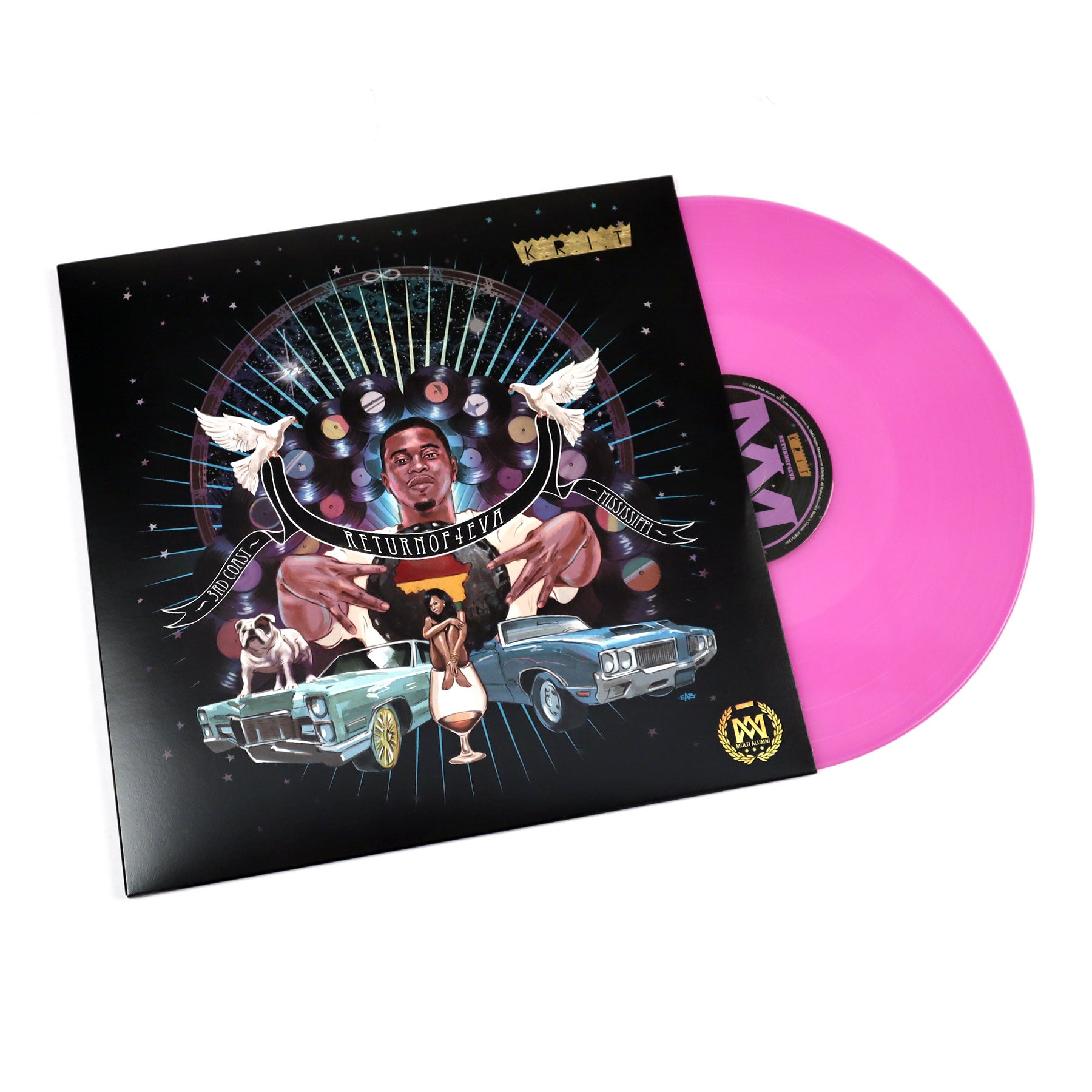 Big K.R.I.T.: Return Of 4Eva (Colored Vinyl) Vinyl 2LP — TurntableLab.com