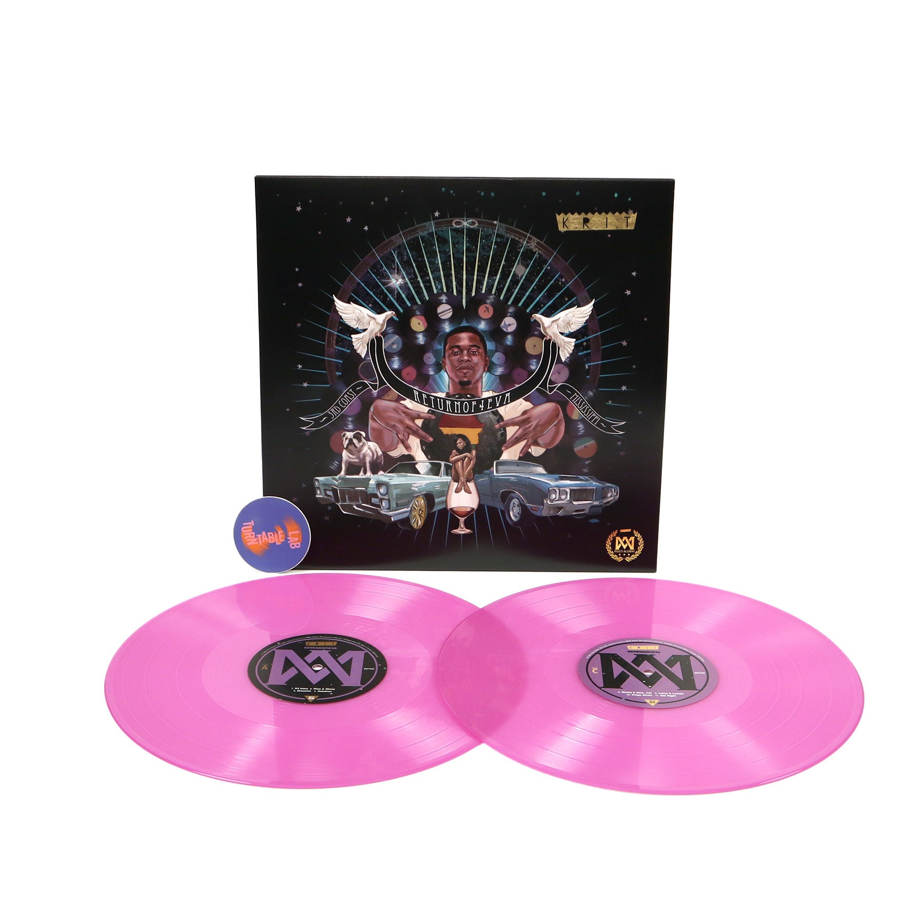 Big K.R.I.T.: Return Of 4Eva (Colored Vinyl) Vinyl 2LP — TurntableLab.com