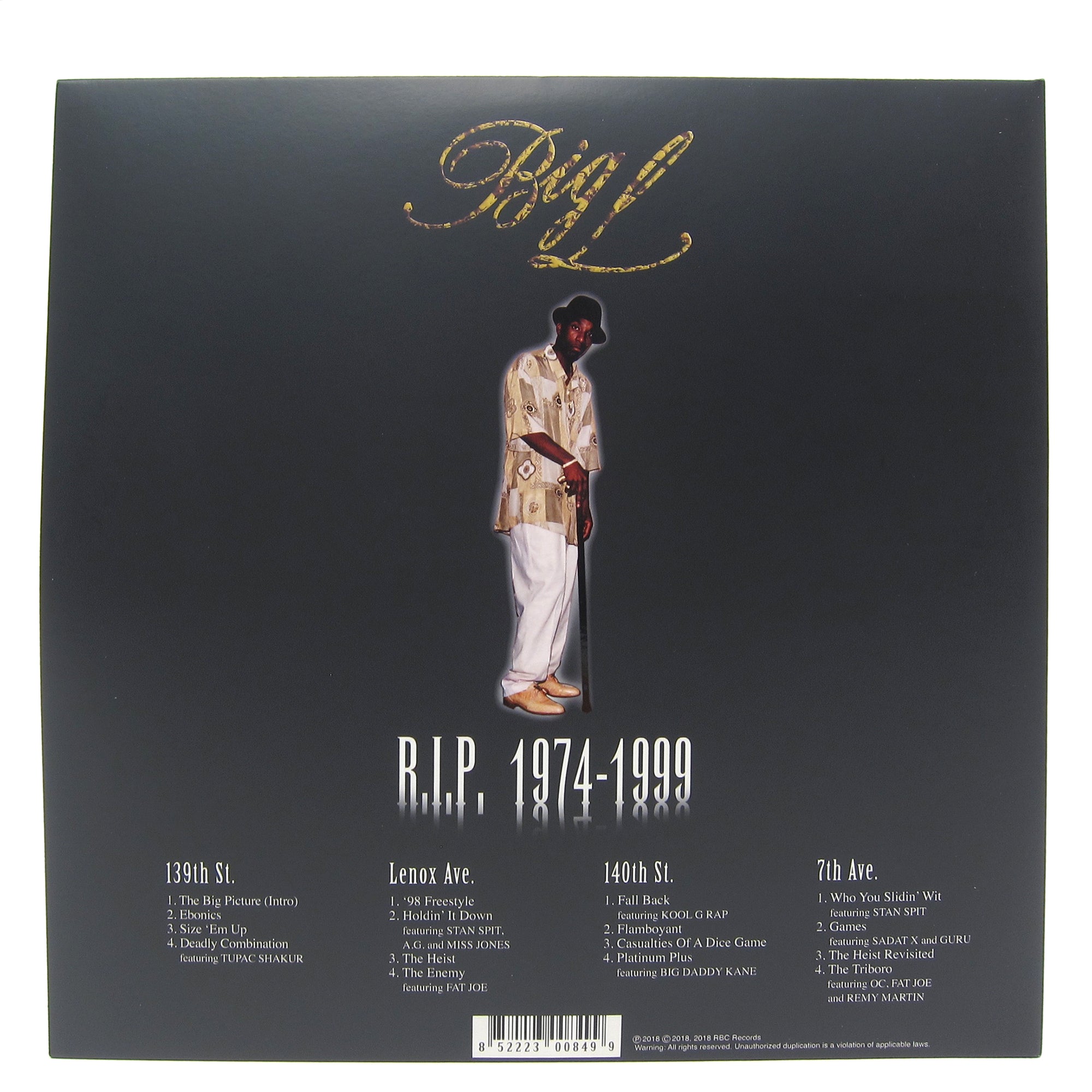 Big L: The Big Picture Deluxe Edition (Colored Vinyl) Vinyl 2LP ...