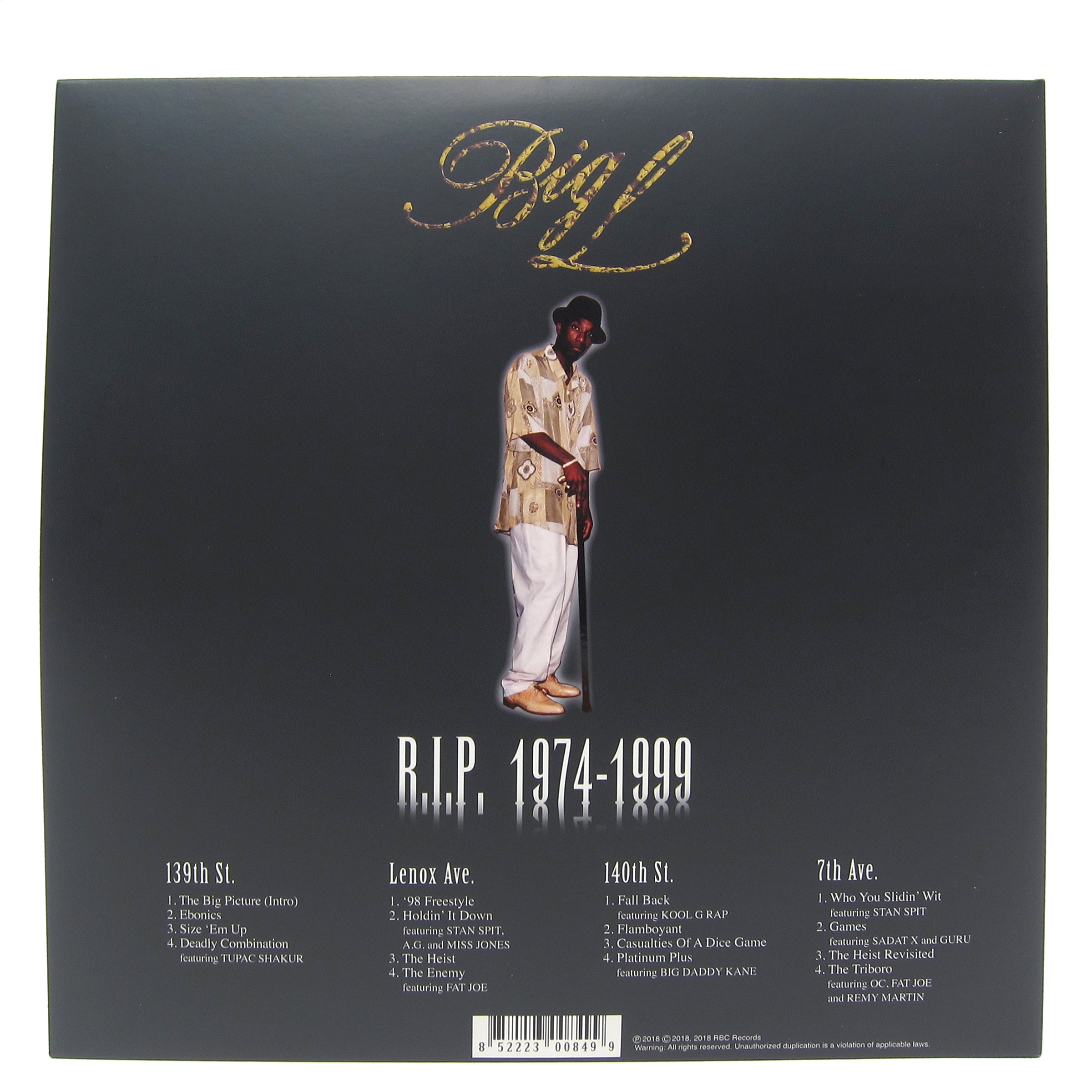 Big L: The Big Picture Deluxe Edition (Colored Vinyl) Vinyl 2LP ...