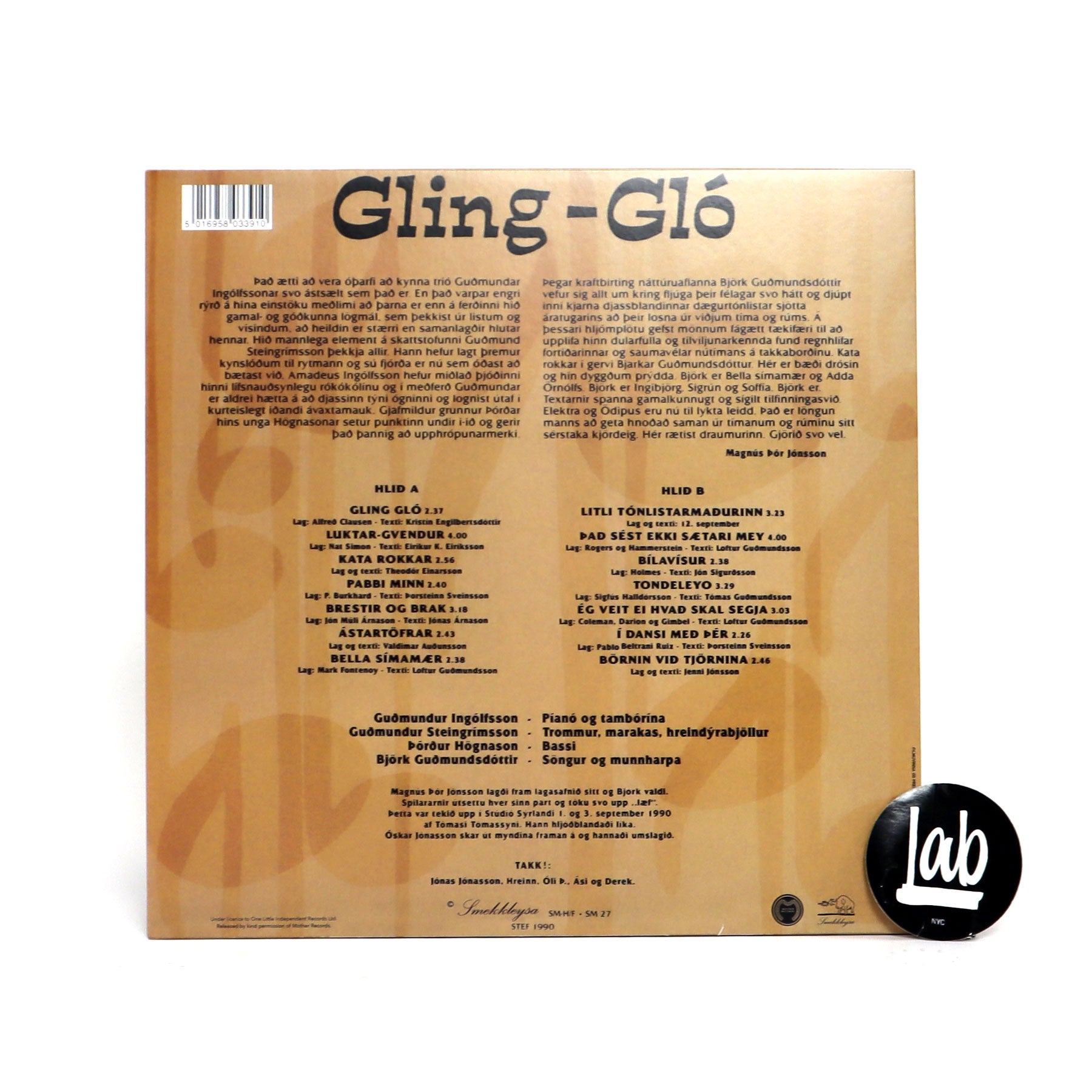 Bjork: Gling-Glo Vinyl LP — TurntableLab.com