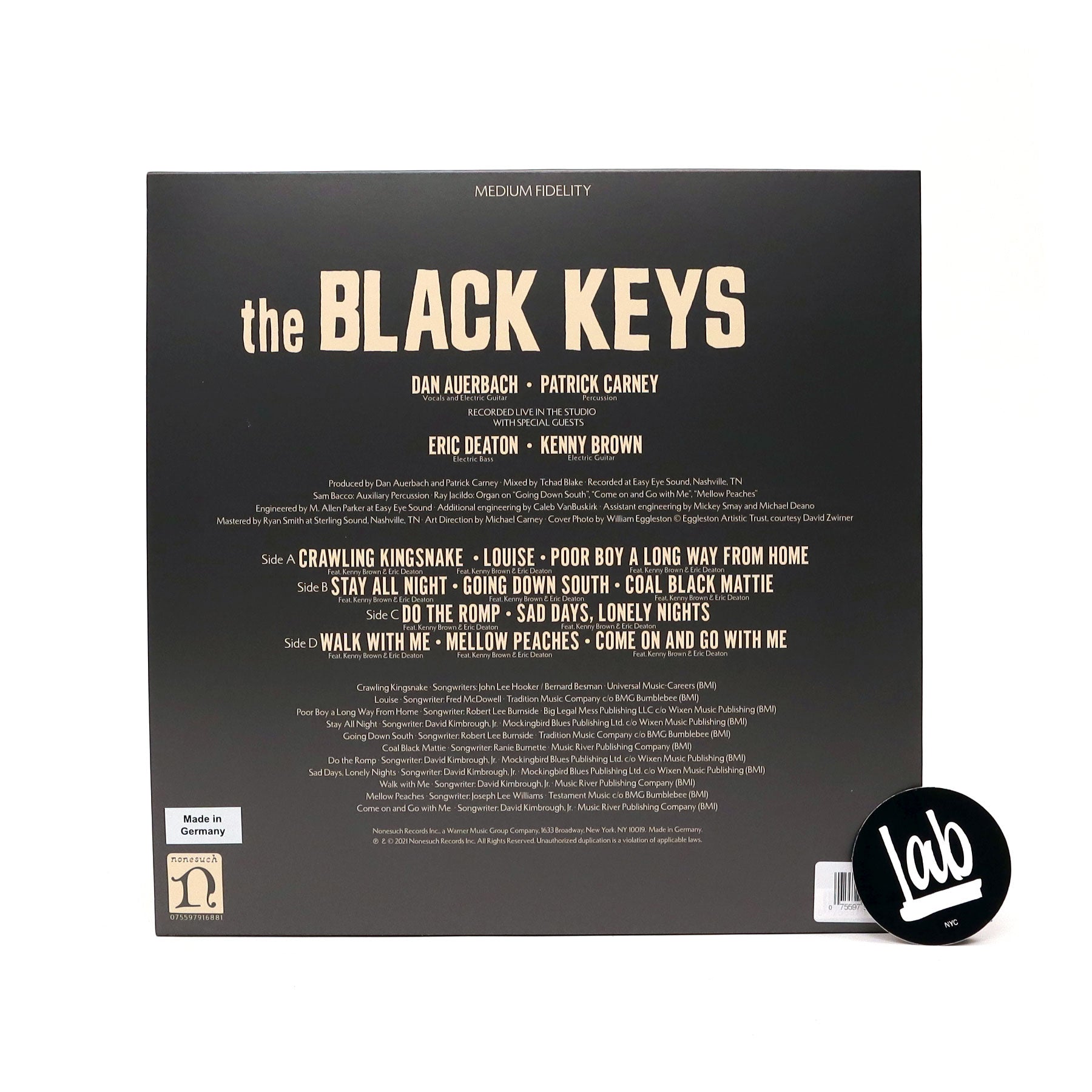 The Black Keys: Delta Kream (Indie Exclusive Colored Vinyl) Vinyl LP ...