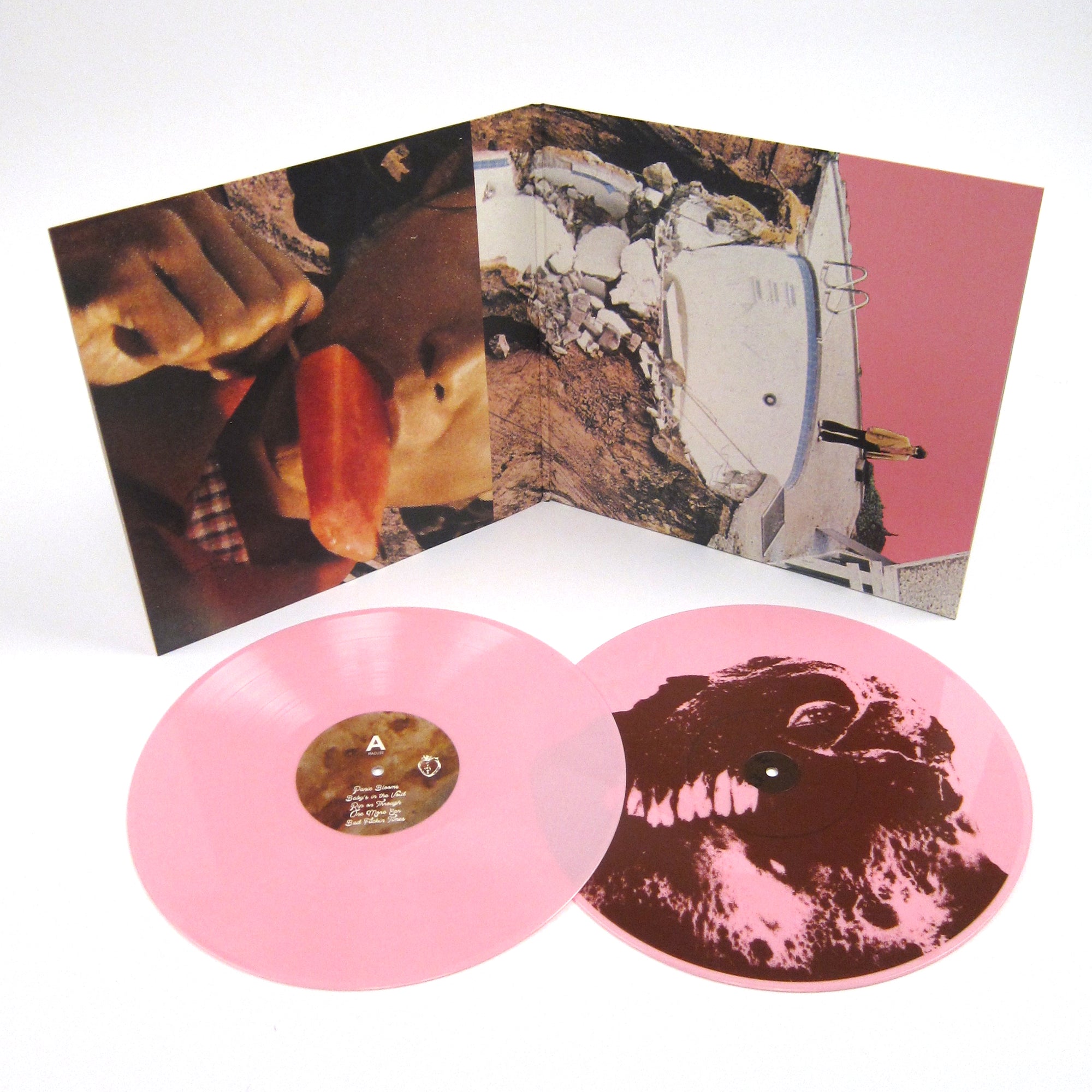 Black Moth Super Rainbow: Panic Blooms (Pink Colored Vinyl) Vinyl 2LP ...