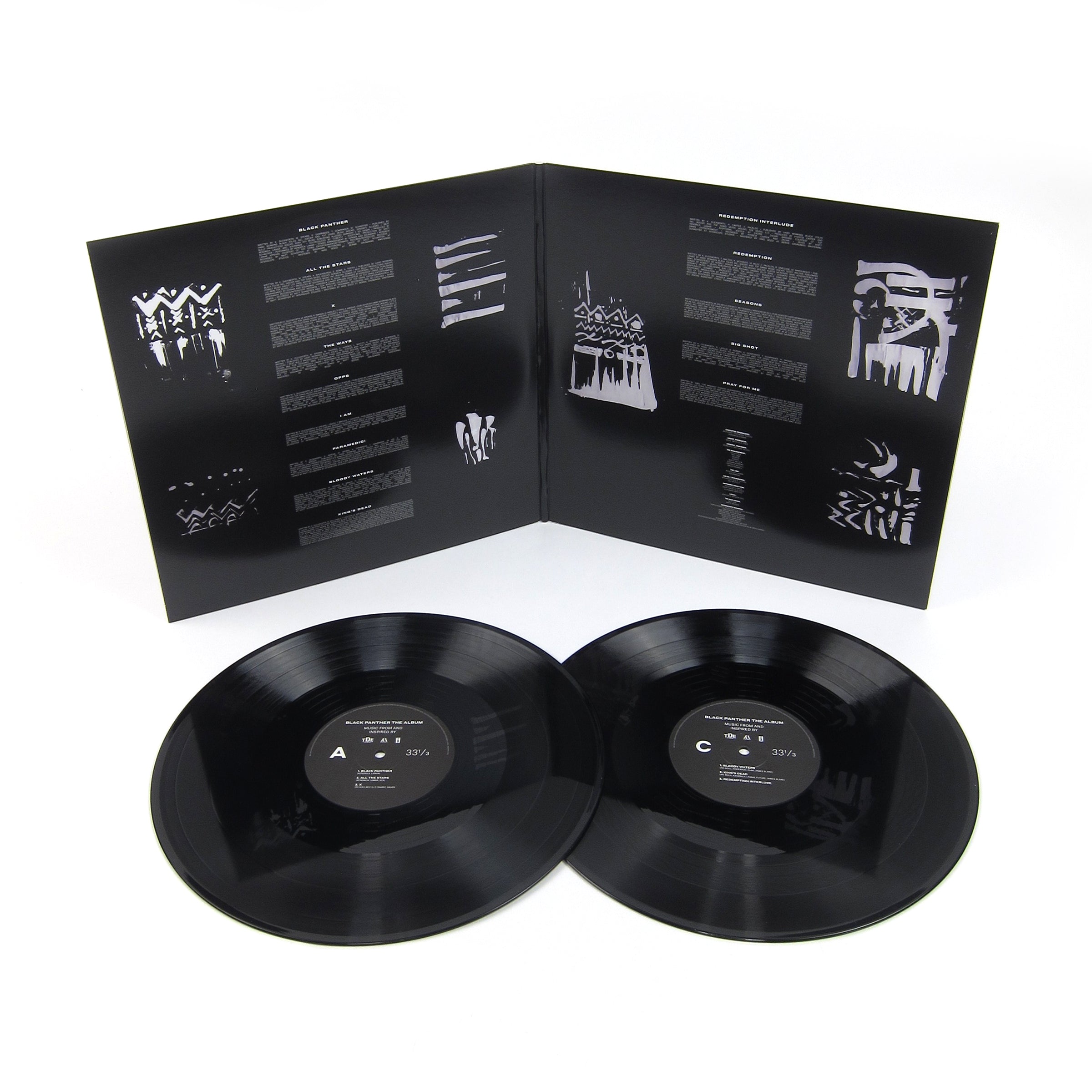 Kendrick Lamar: Black Panther The Album Soundtrack (180g) Vinyl 2LP ...