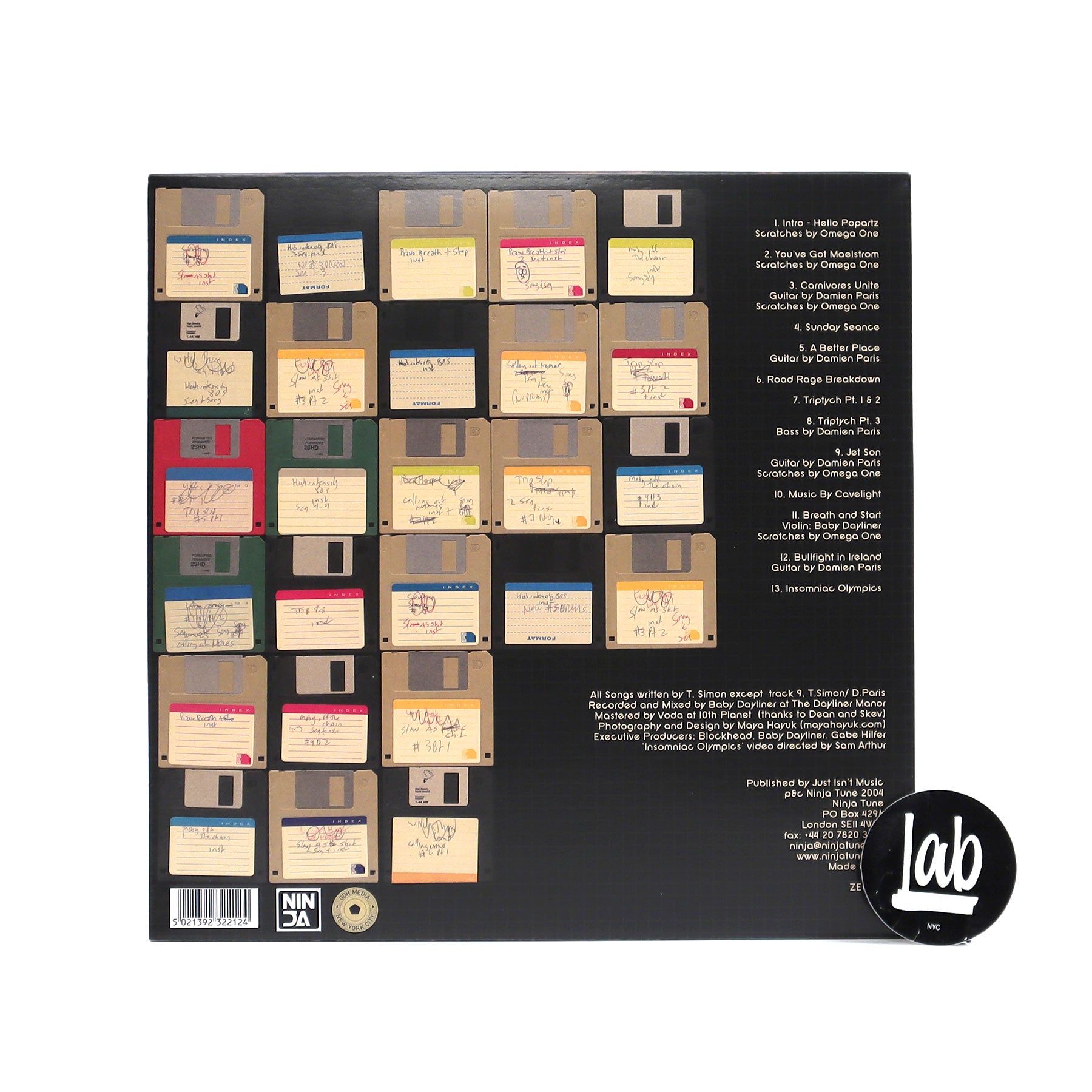 Blockhead: Music By Cavelight (180g, Colored Vinyl) Vinyl 3LP ...