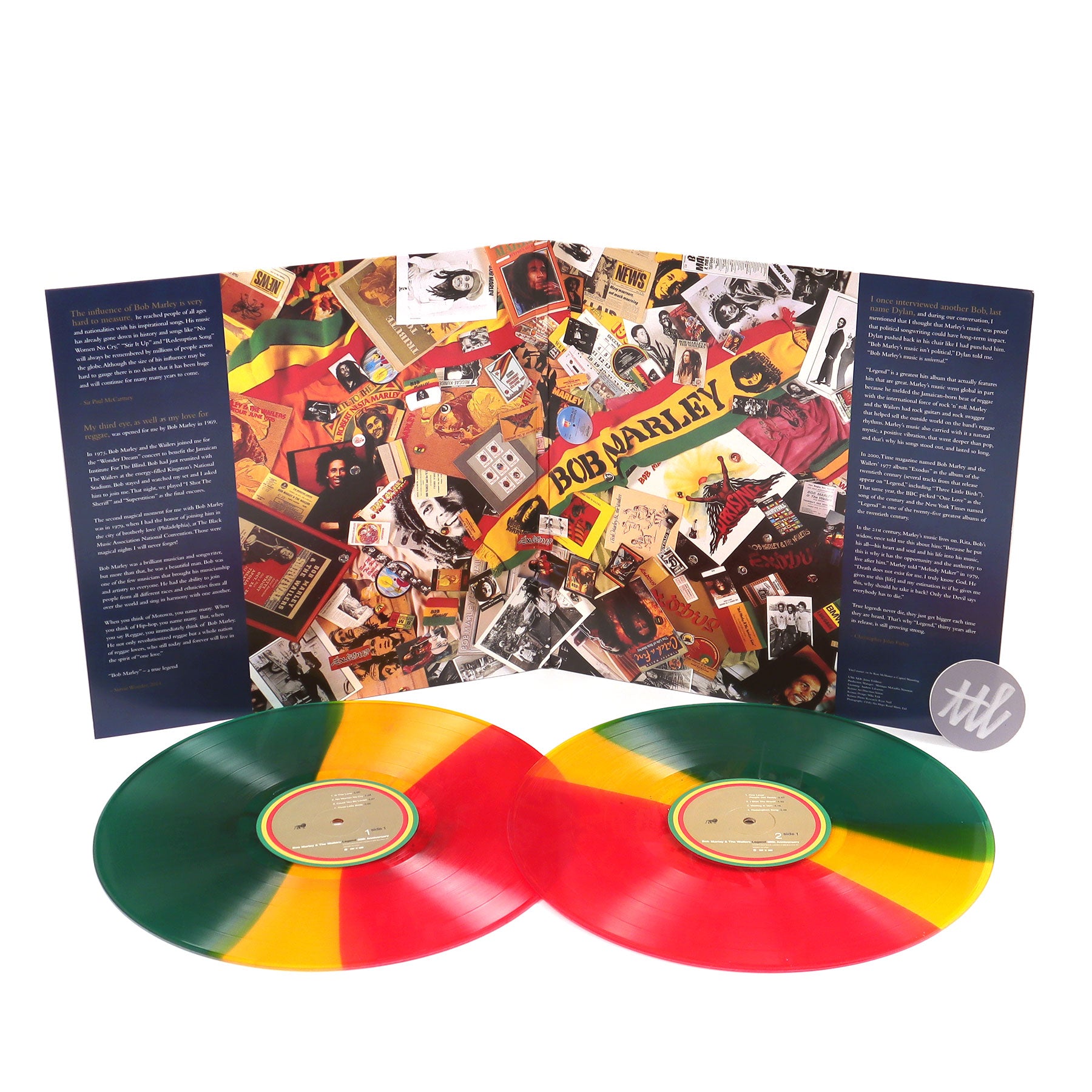 Bob Marley & The Wailers: Legend - 30th Anniversary (Colored Vinyl) Vi ...