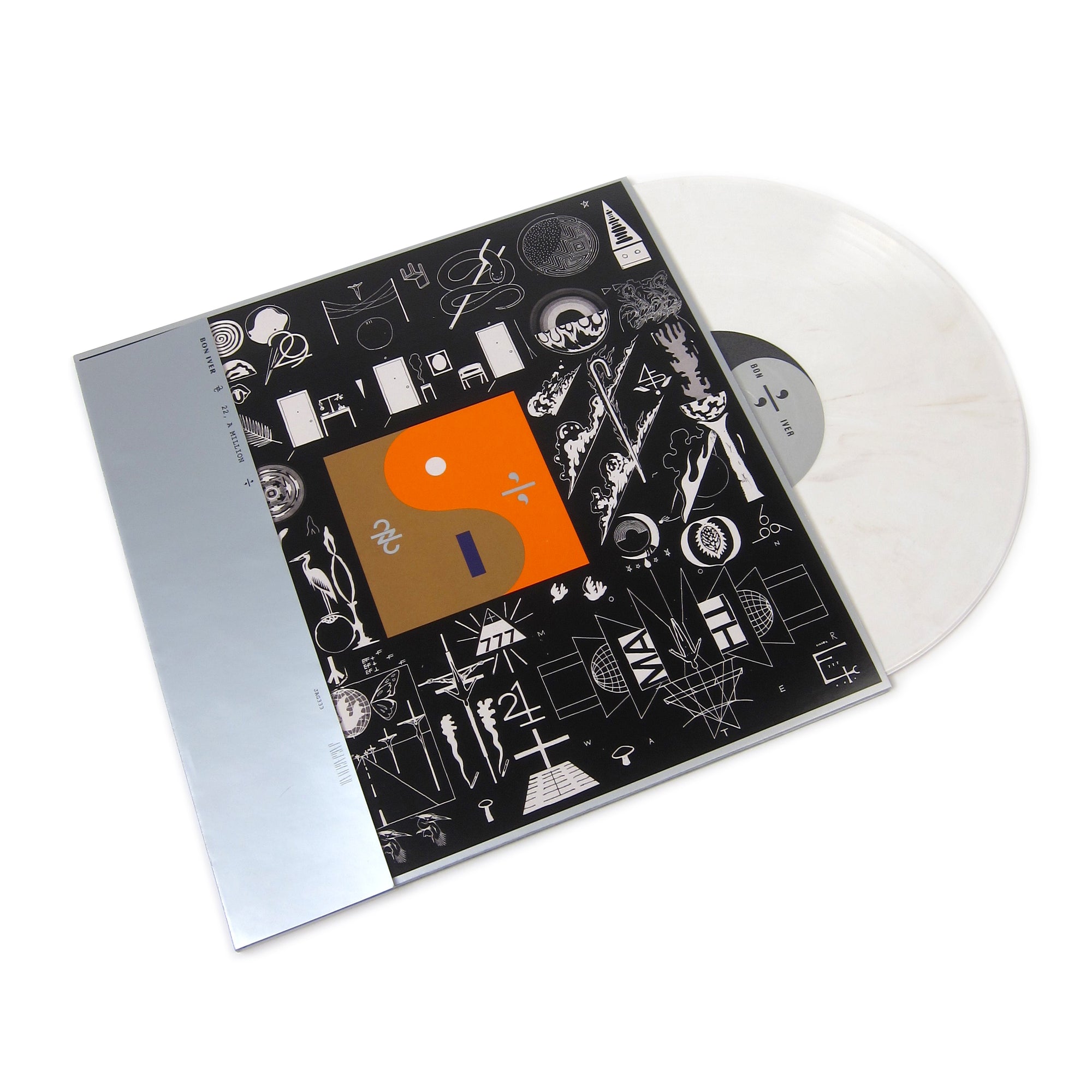 Bon Iver: 22, A Million (Bone Colored Vinyl) Vinyl LP - Turntable Lab ...