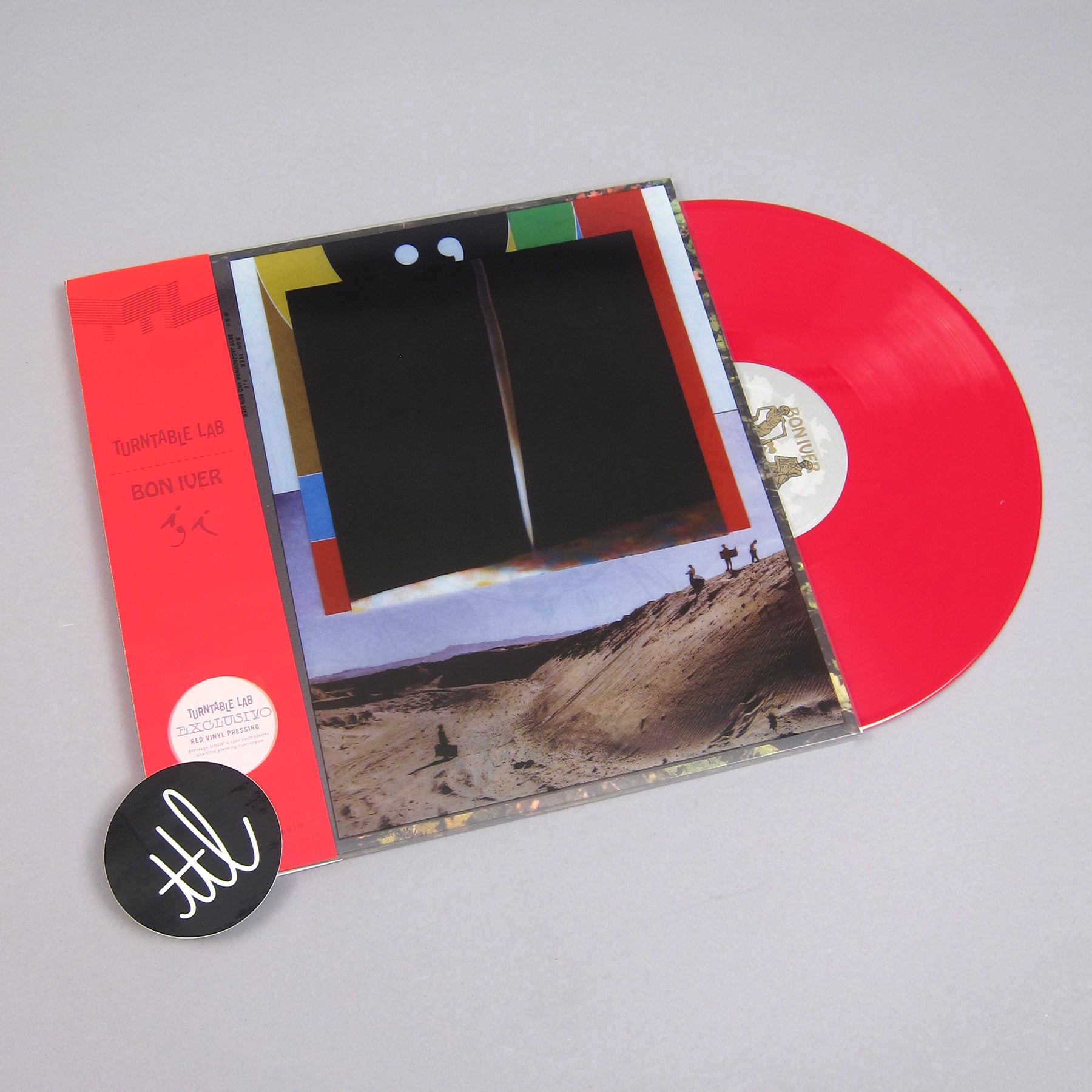 Bon Iver: i,i (Red Colored Vinyl) Vinyl LP - Turntable Lab Exclusive ...